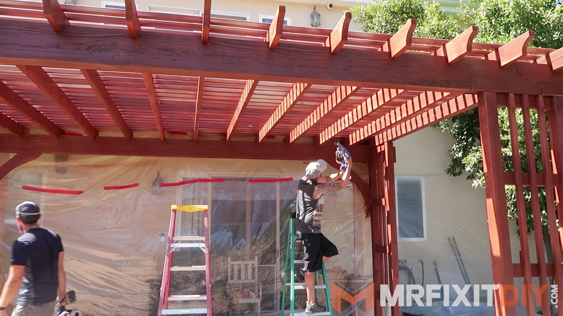 Refurbishing an Old Pergola : 6 Steps (with Pictures) - Instructables