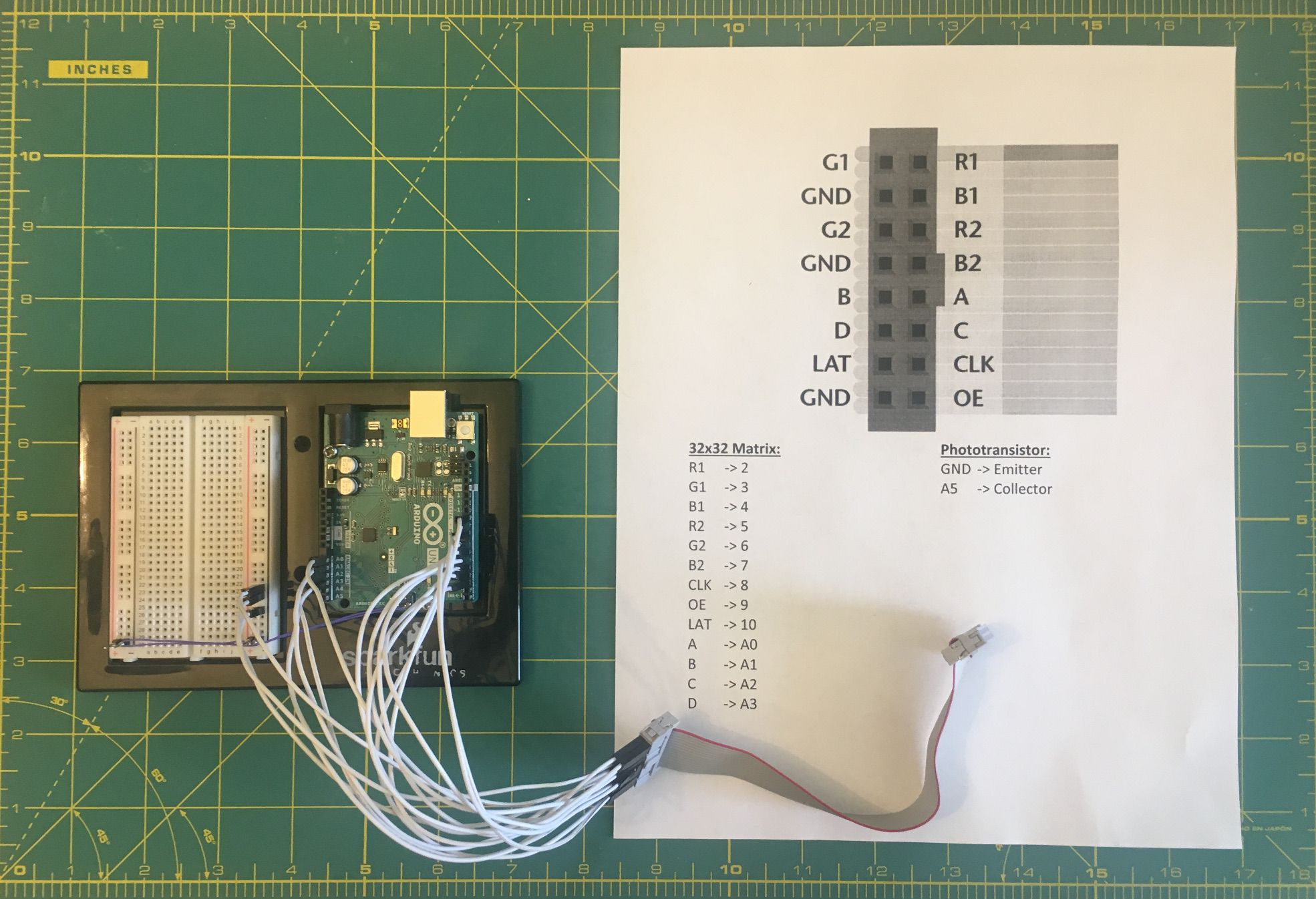Using a LED Matrix As a Scanner : 8 Steps (with Pictures) - Instructables