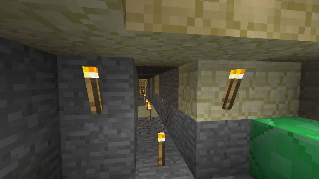 Minecraft Underground Base Lava Secret Lava House In Minecraft