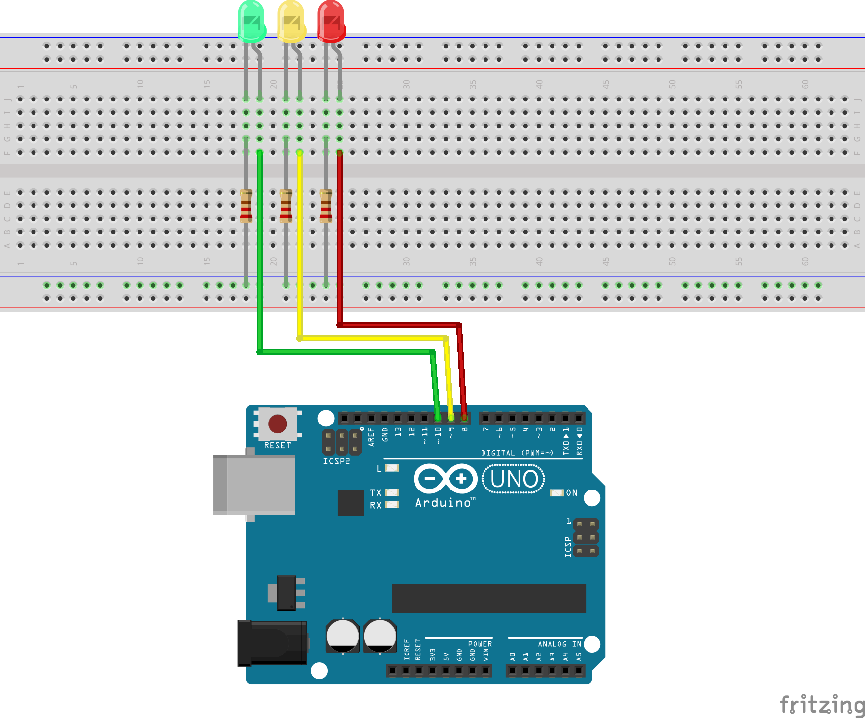 Basic Arduino Traffic Light Utilizing Interrupts : 6 Steps - Instructables