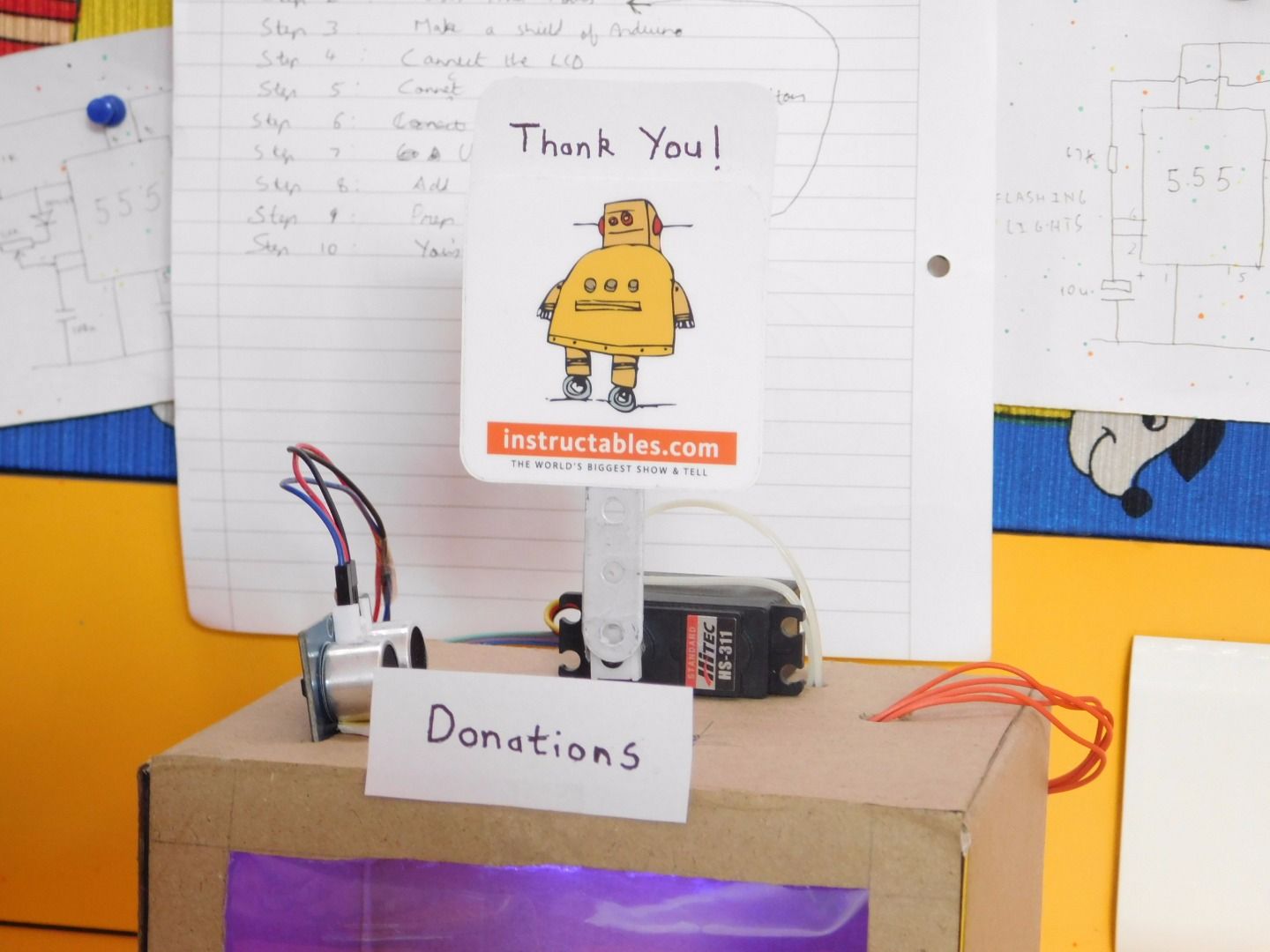 The Interactive Donation Box : 12 Steps (with Pictures) - Instructables