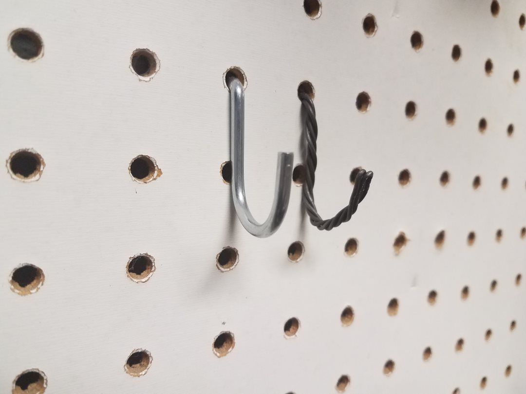 Cheap/Free DIY Pegboard Hooks : 6 Steps (with Pictures) - Instructables