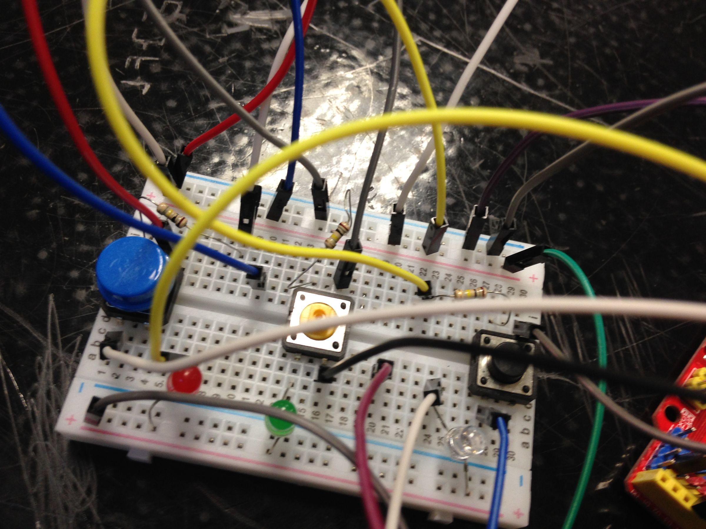 Servo LED Button Blink : 4 Steps (with Pictures) - Instructables