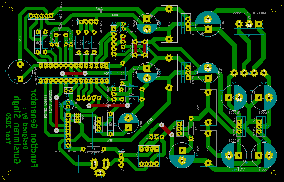 Function Generator (AD9833 Based) : 22 Steps (with Pictures ...