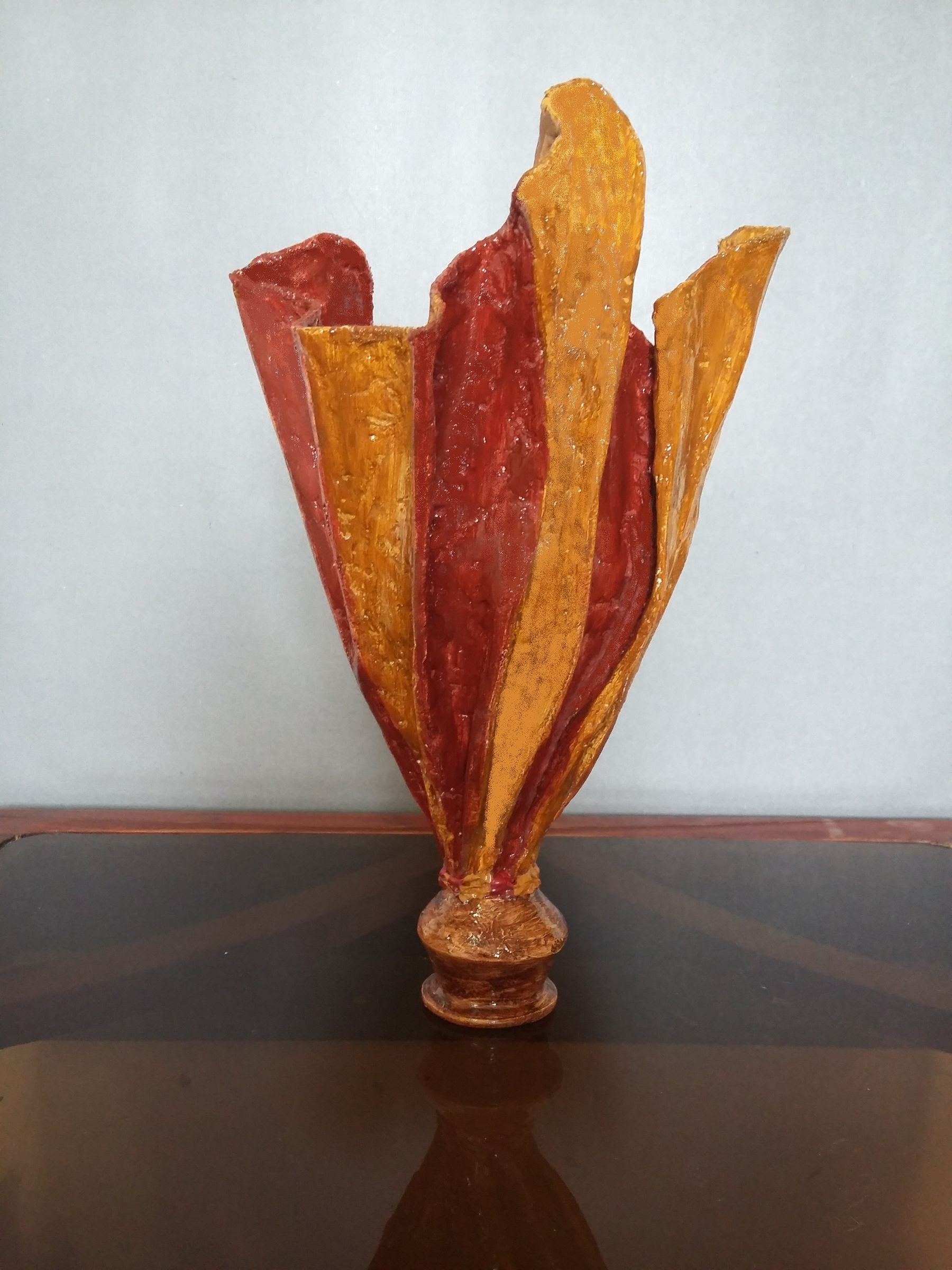 How to Make Vase From Cloth|Plastic Bottle Vase|Plaster of Paris Vase ...