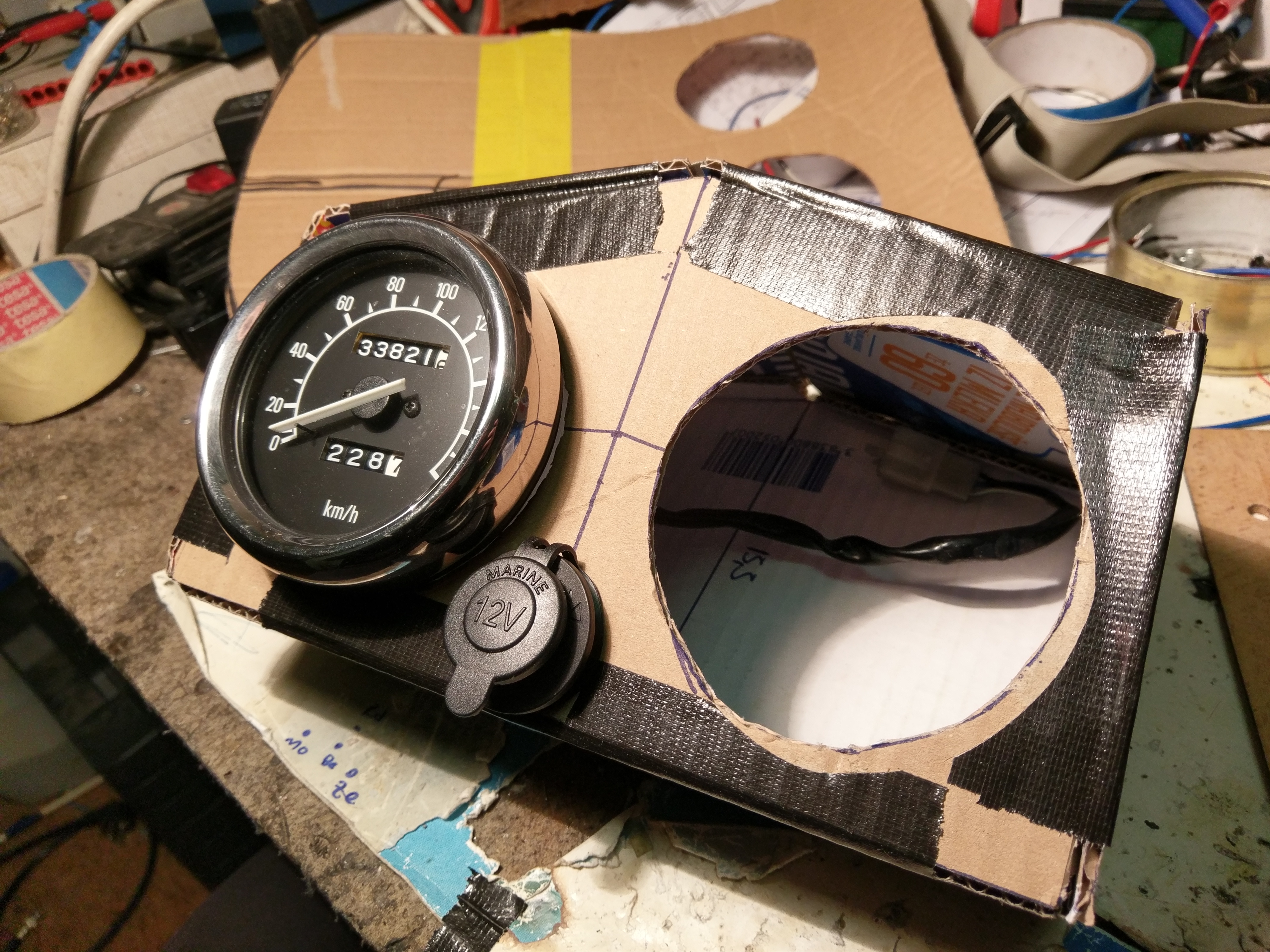 Custom Chopper Dashboard : 8 Steps (with Pictures) - Instructables