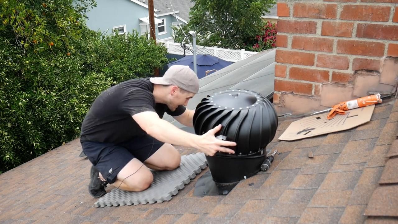Easy Whirlybird Roof Turbine Install : 9 Steps (with Pictures ...