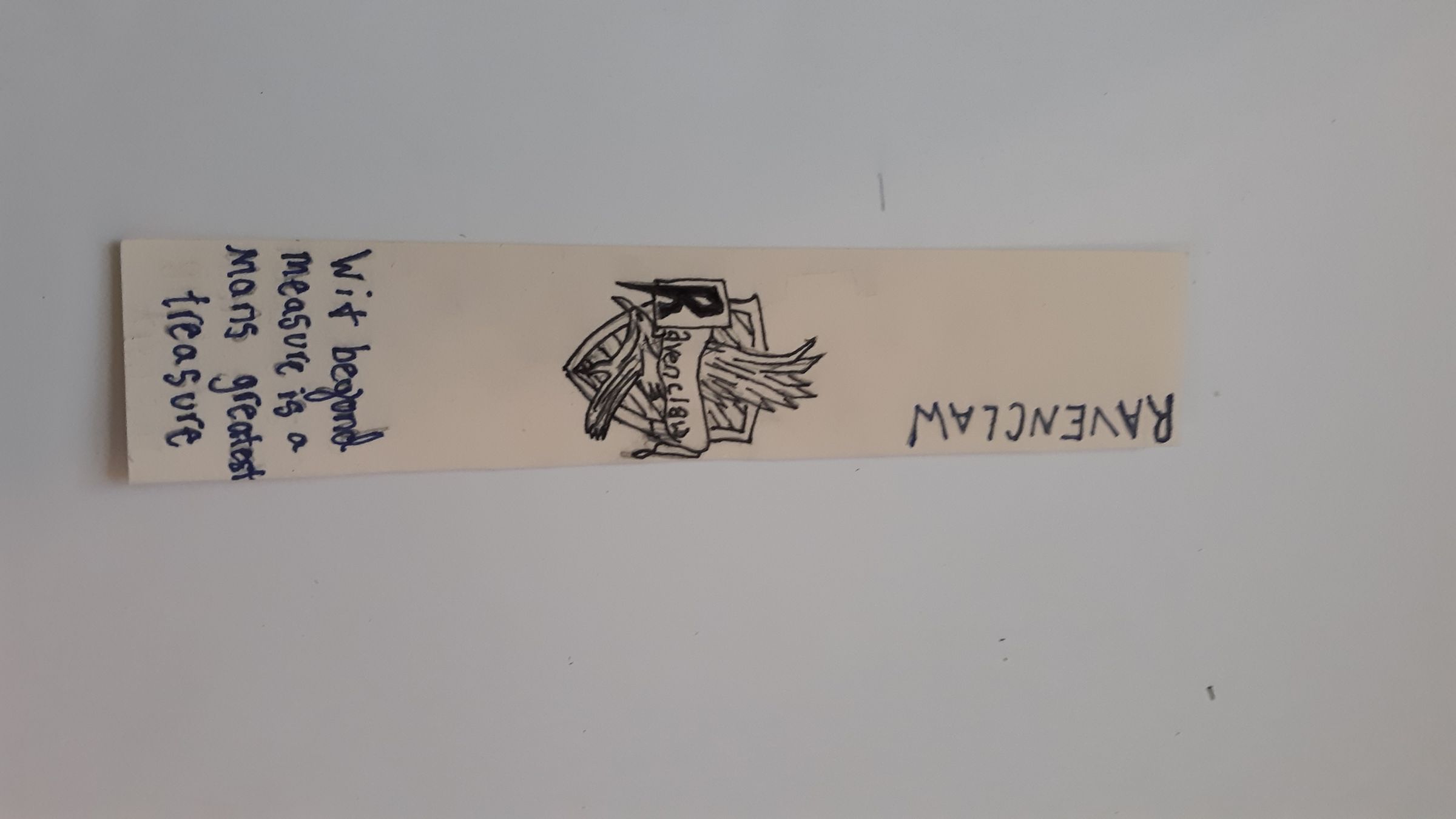 Ravenclaw Bookmarks : 8 Steps - Instructables