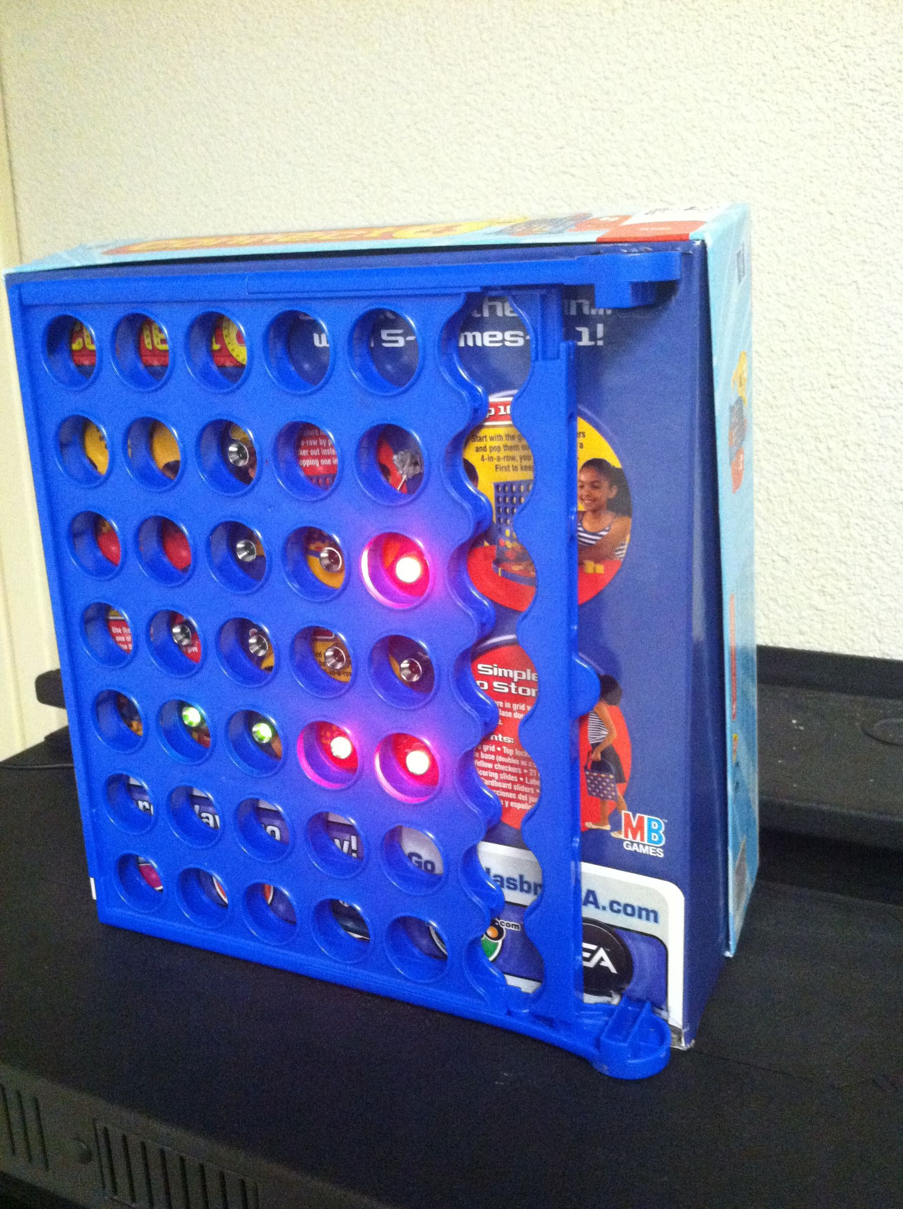 Connect 4 Binary Clock : 11 Steps (with Pictures) - Instructables