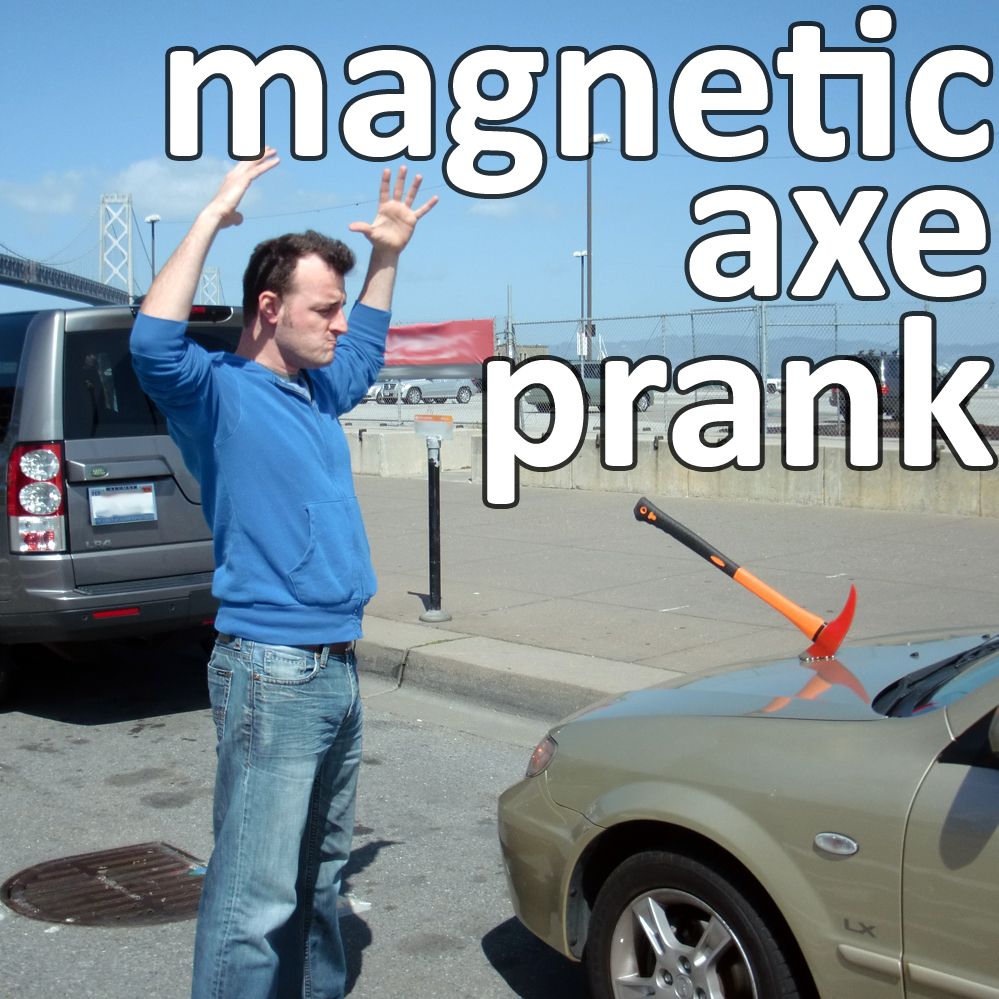 Magnetic Axe Prank : 5 Steps (with Pictures) - Instructables
