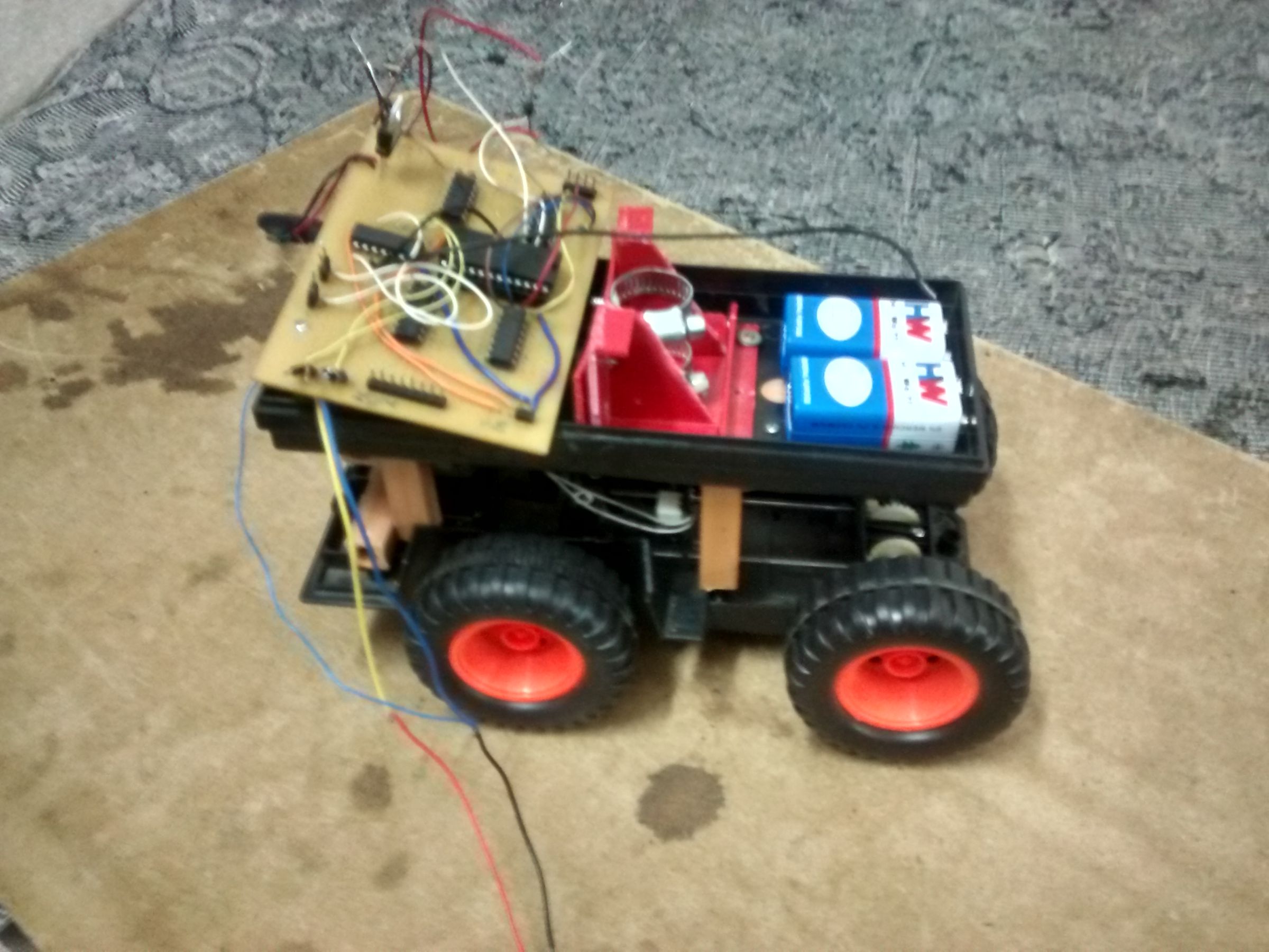 DTMF ROBOT (without Microcontroller) : 6 Steps - Instructables