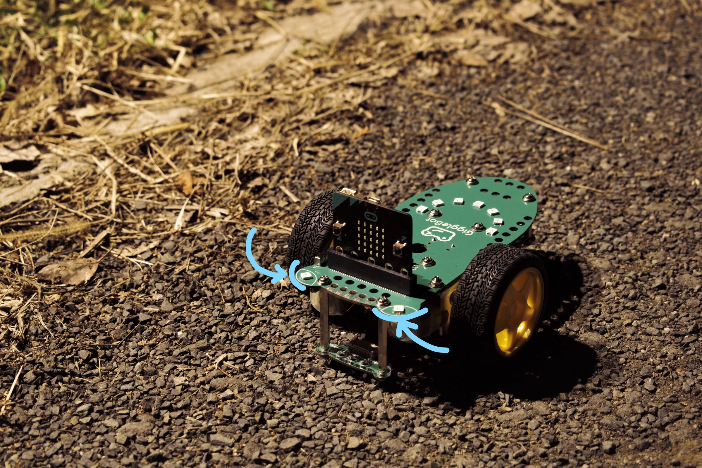 GiggleBot Light Follower - on Gravel : 6 Steps - Instructables