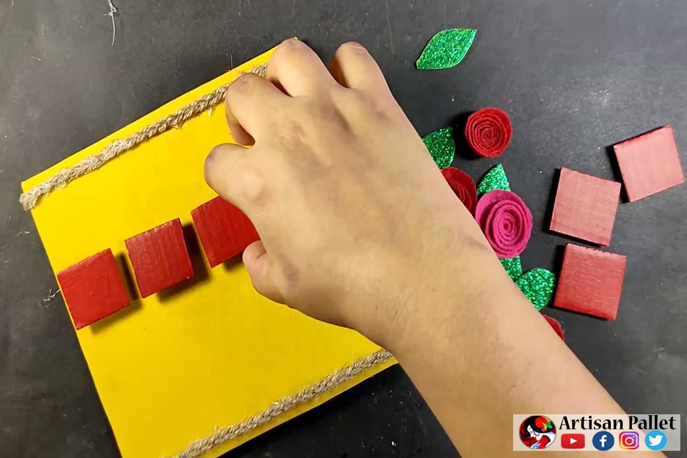 DIY Cardboard Wall Hanging Idea : 8 Steps (with Pictures) - Instructables