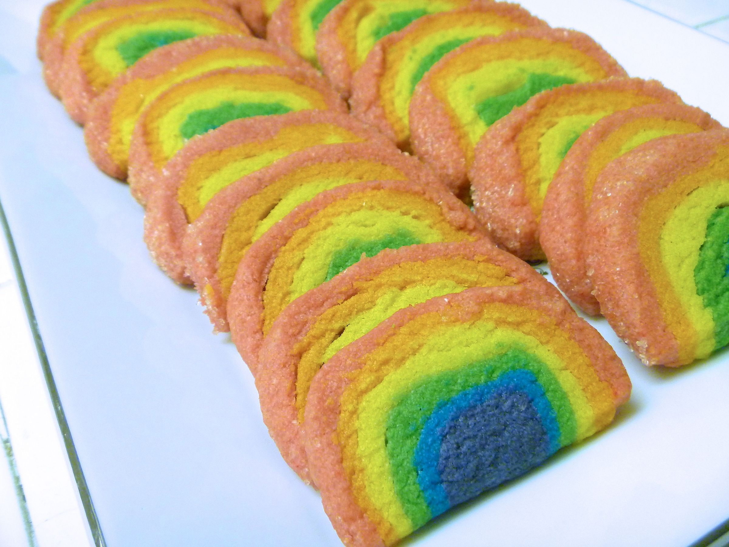 Easy Rainbow Cookies : 7 Steps (with Pictures) - Instructables