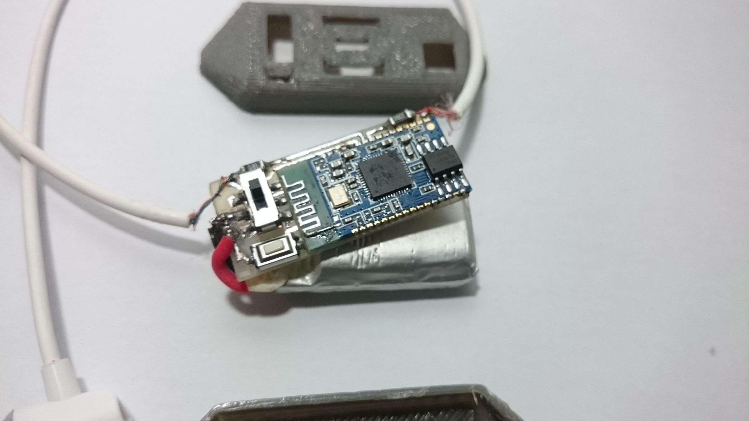 DIY Bluetooth Headset (BK8000L Chip) 3D Printed : 6 Steps (with ...