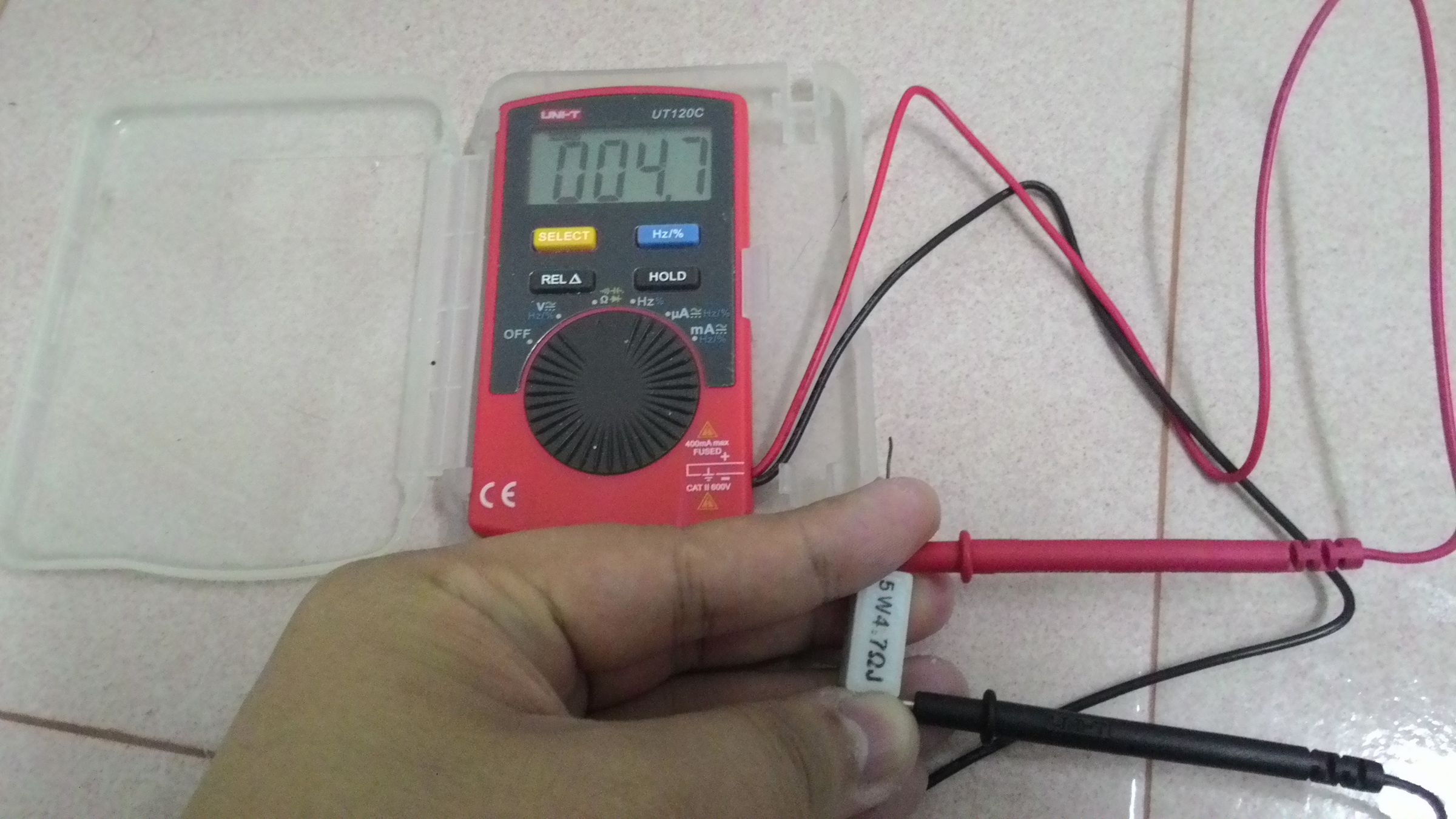 How to Measure the Internal Resistance of a Battery? : 4 Steps ...
