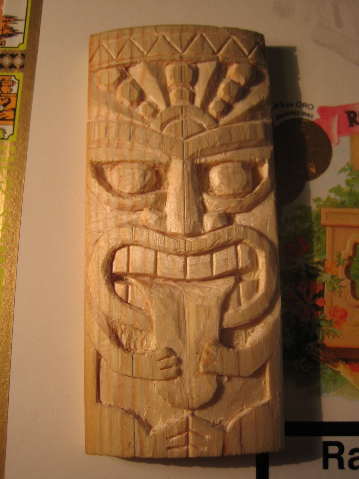Miniature Tiki Mask, Second Attempt - Instructables