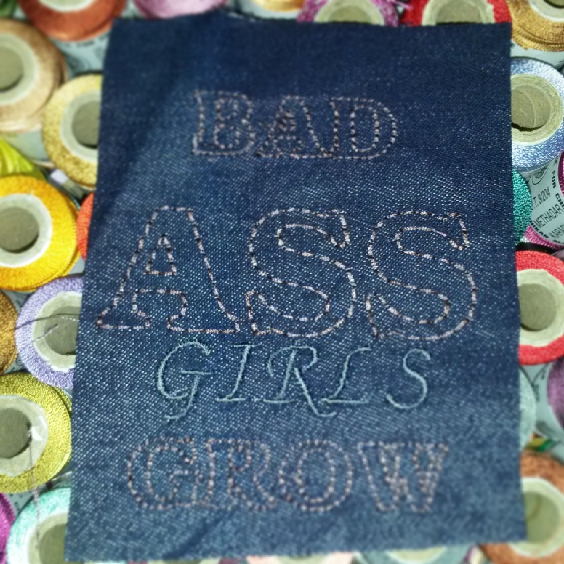 Embordering Jean Patches : 6 Steps - Instructables