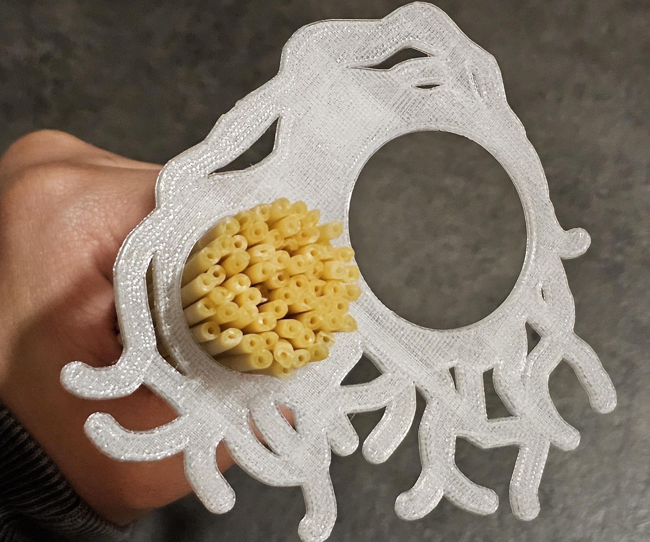 Spaghetti Monster Portion Measurer (with Tinkercad) : 9 Steps ...