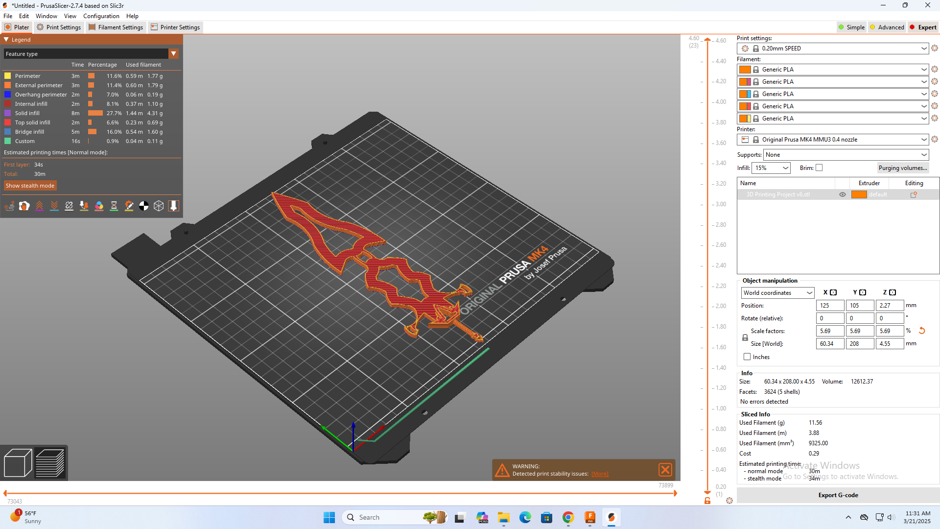 3D Printed Sword (Beginner) : 10 Steps - Instructables