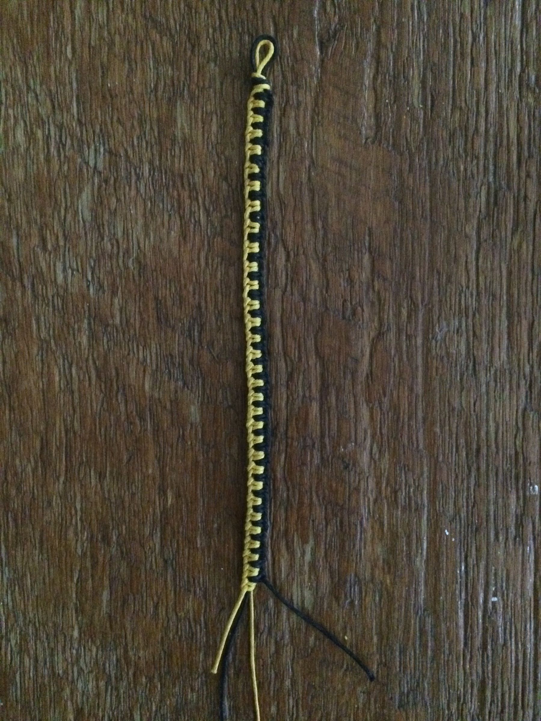 Macrame Friendship Bracelet (Tutorial) : 6 Steps (with Pictures ...