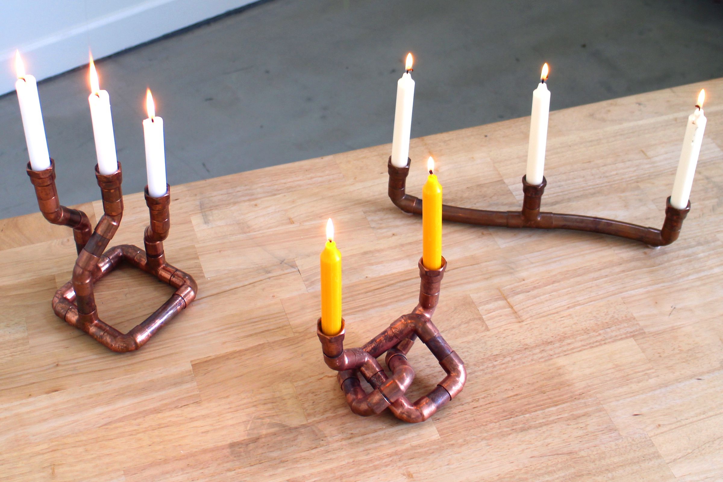 Copper Pipe Candelabra : 9 Steps (with Pictures) - Instructables