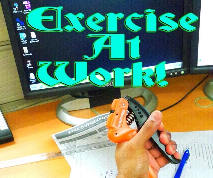 Simple Exercise at Work! : 3 Steps - Instructables