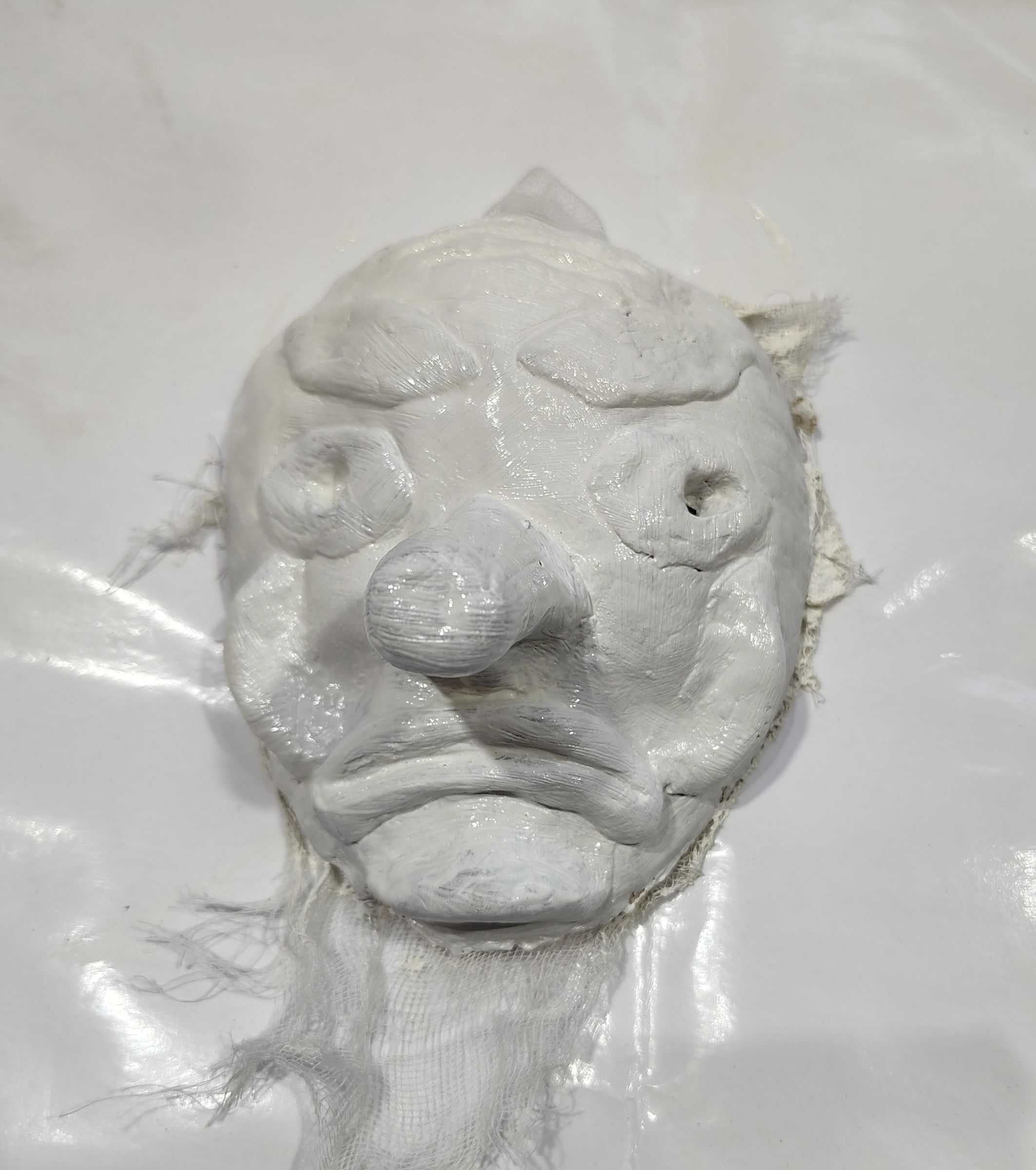 Tengu Mask Using Paper Clay : 3 Steps - Instructables