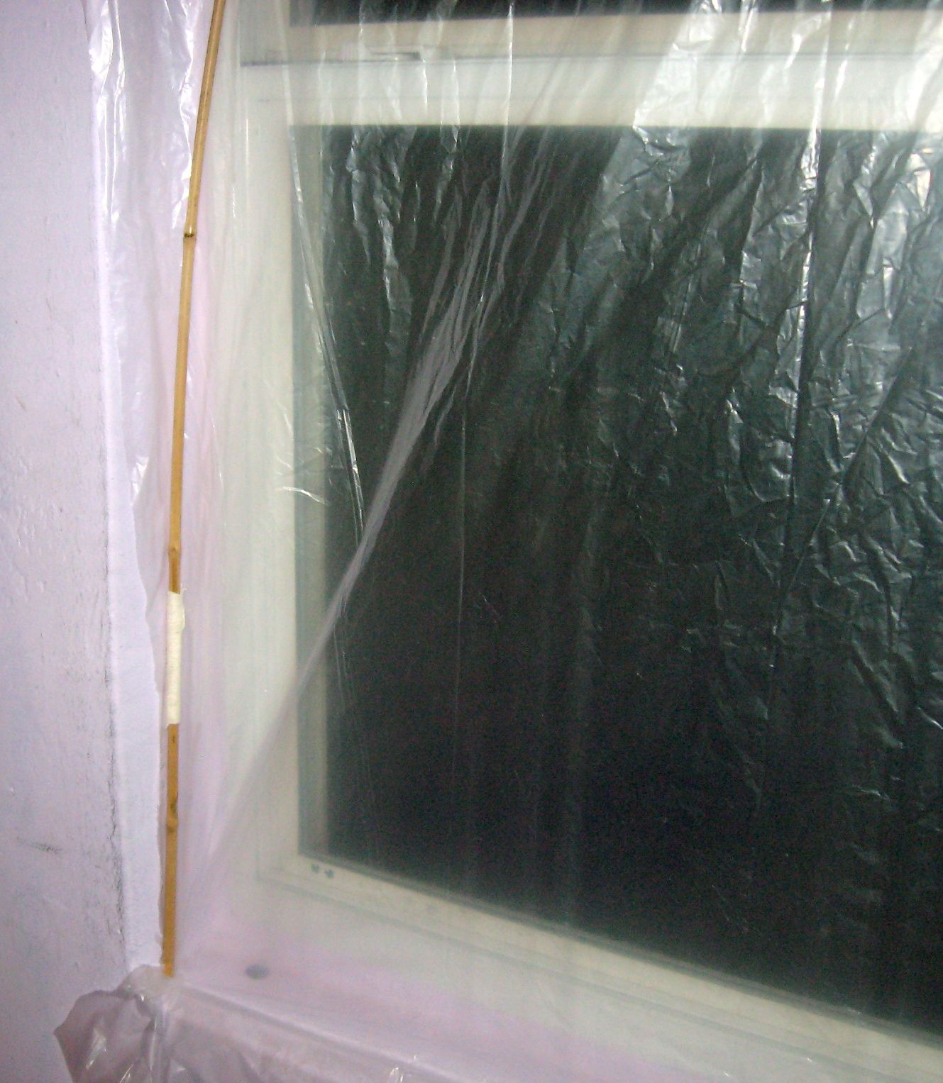 Hang Plastic Film Over Windows Without Tape : 6 Steps - Instructables