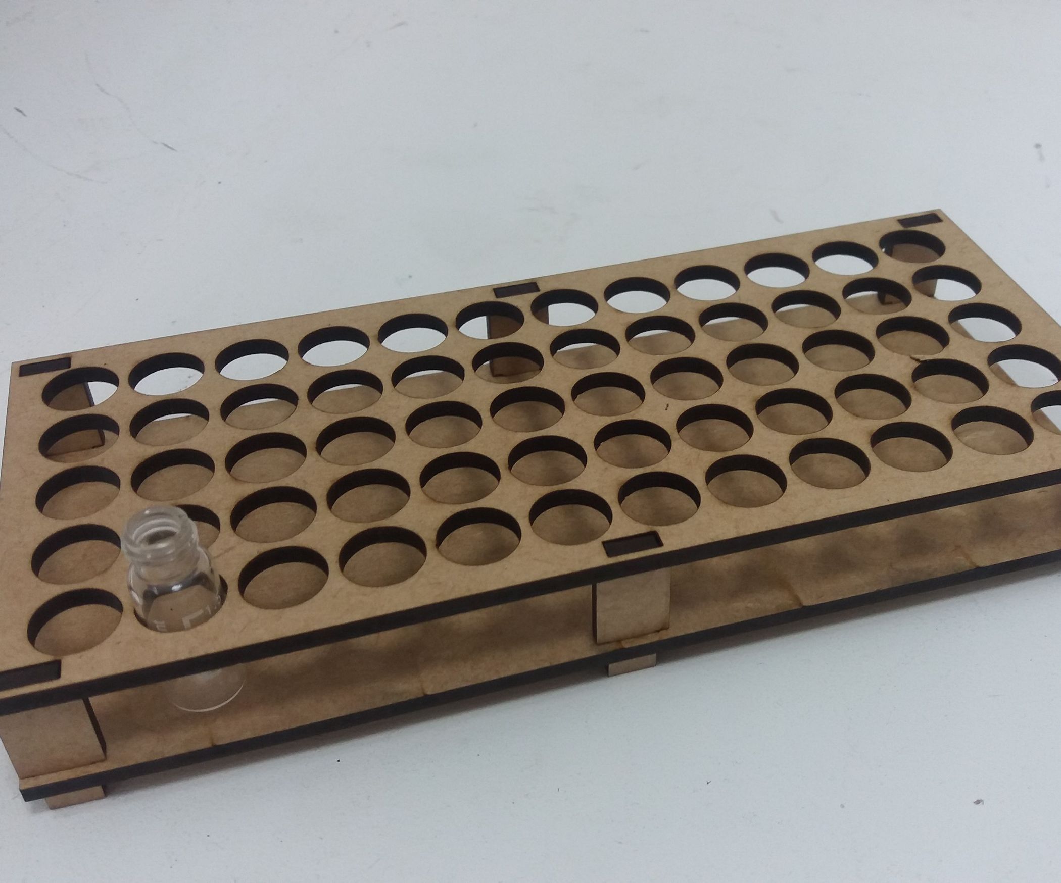 2mL Vial Rack - Instructables