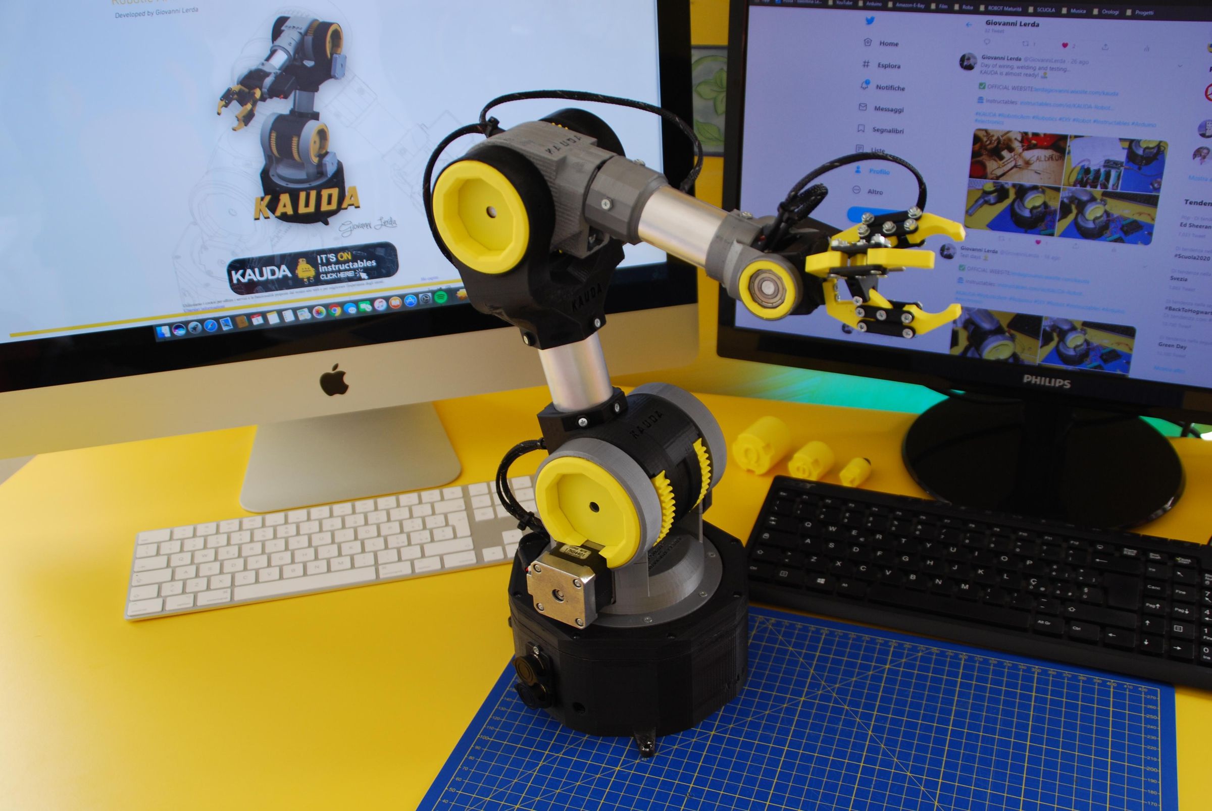 KAUDA Robotic Arm : 12 Steps - Instructables