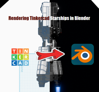 How to Render Tinkercad Spaceships With Blender : 5 Steps - Instructables
