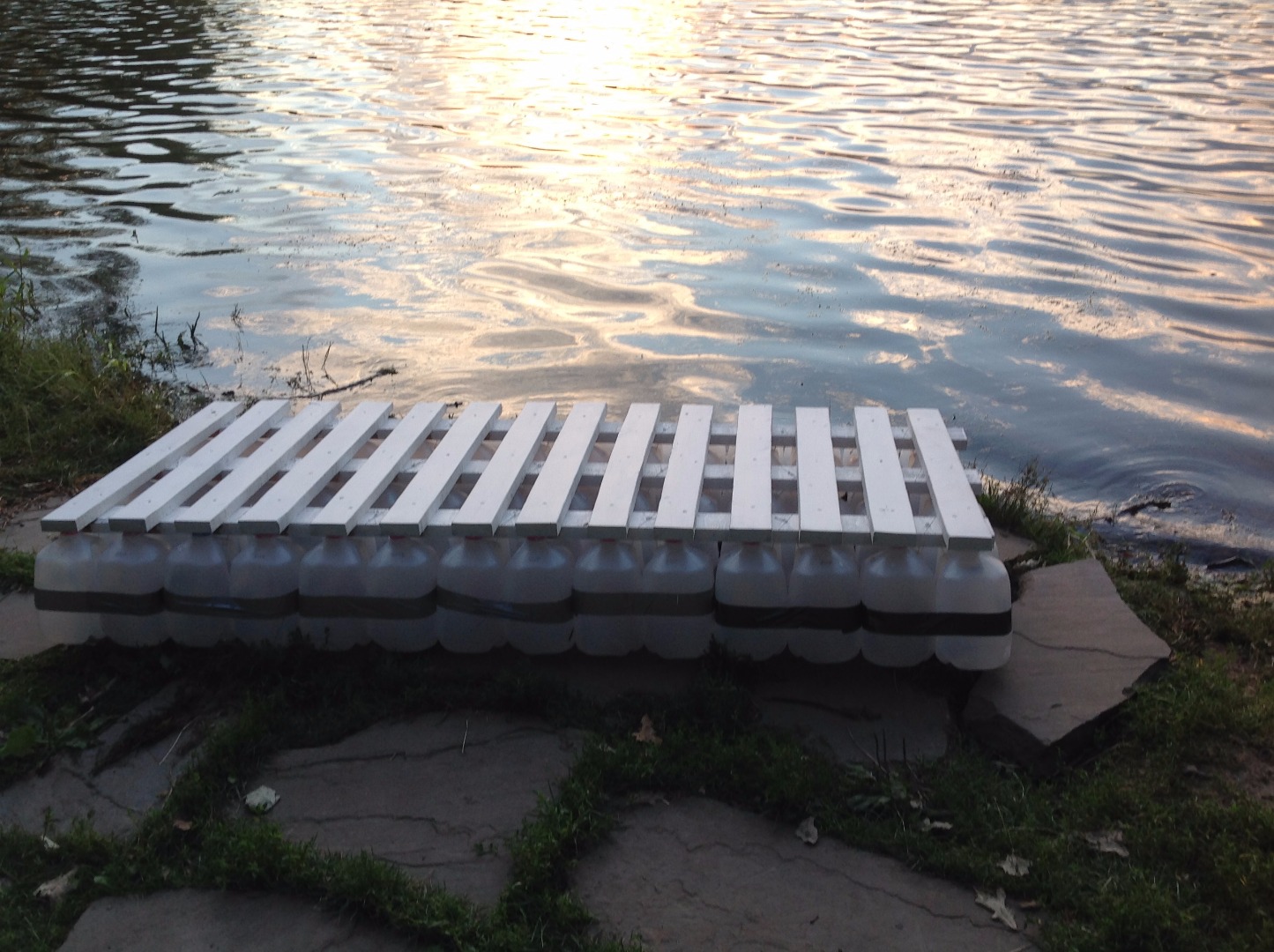 Build a Milk Jug Raft! : 9 Steps (with Pictures) - Instructables