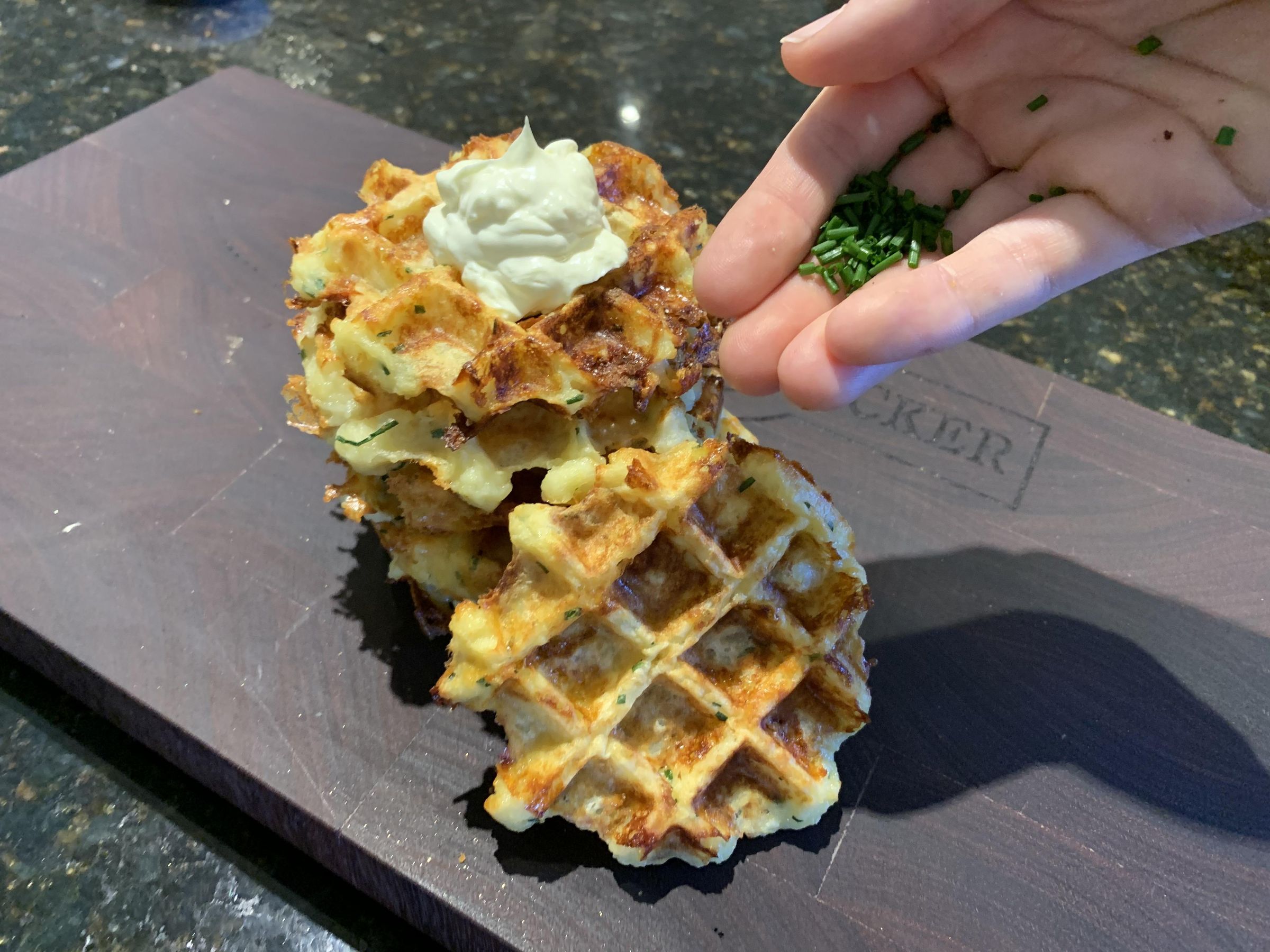 Cheesy Potato Waffles : 6 Steps (with Pictures) - Instructables