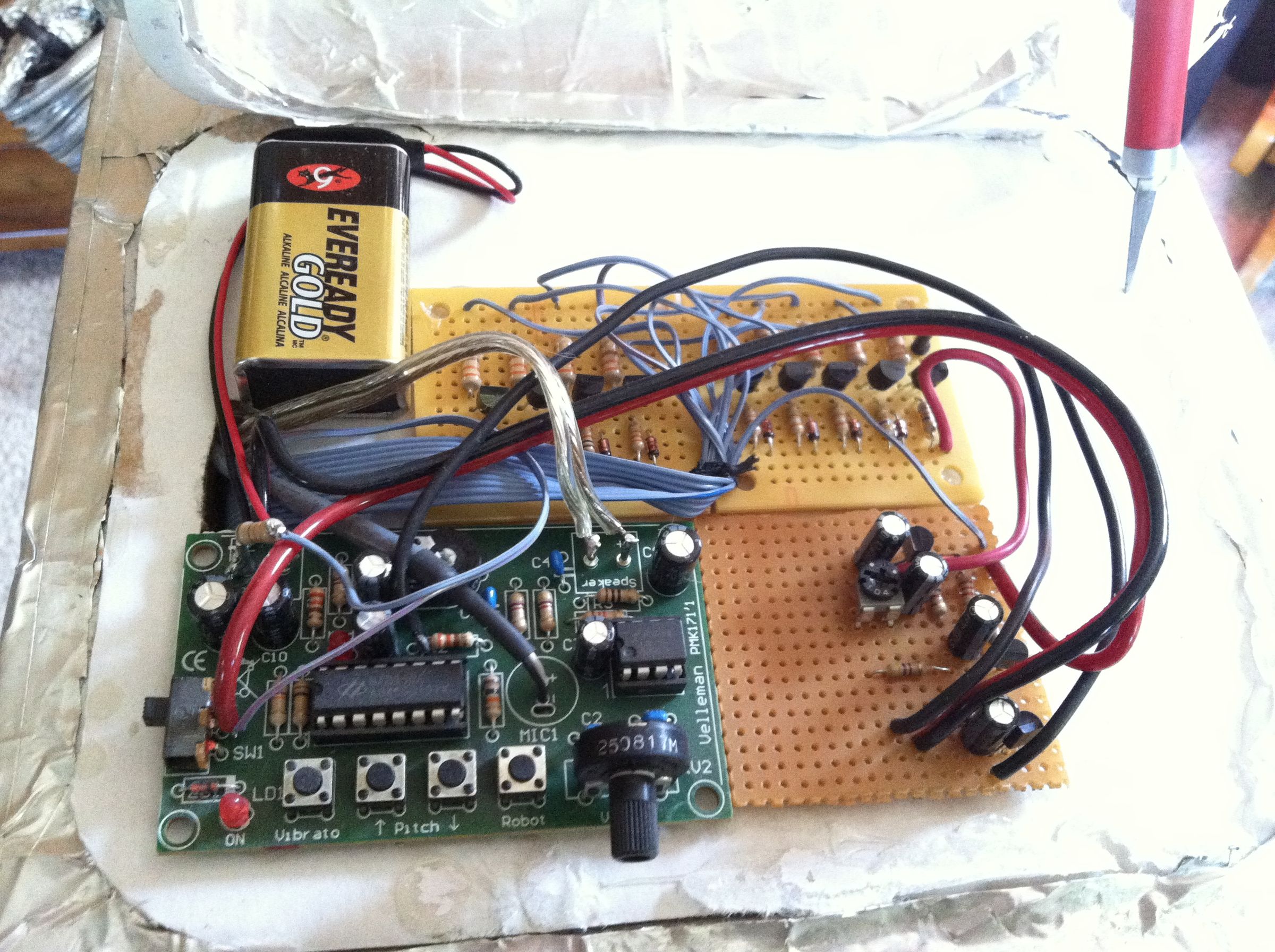 Voice Changing Robot Costume W/ Animated Mouth : 5 Steps (with Pictures ...