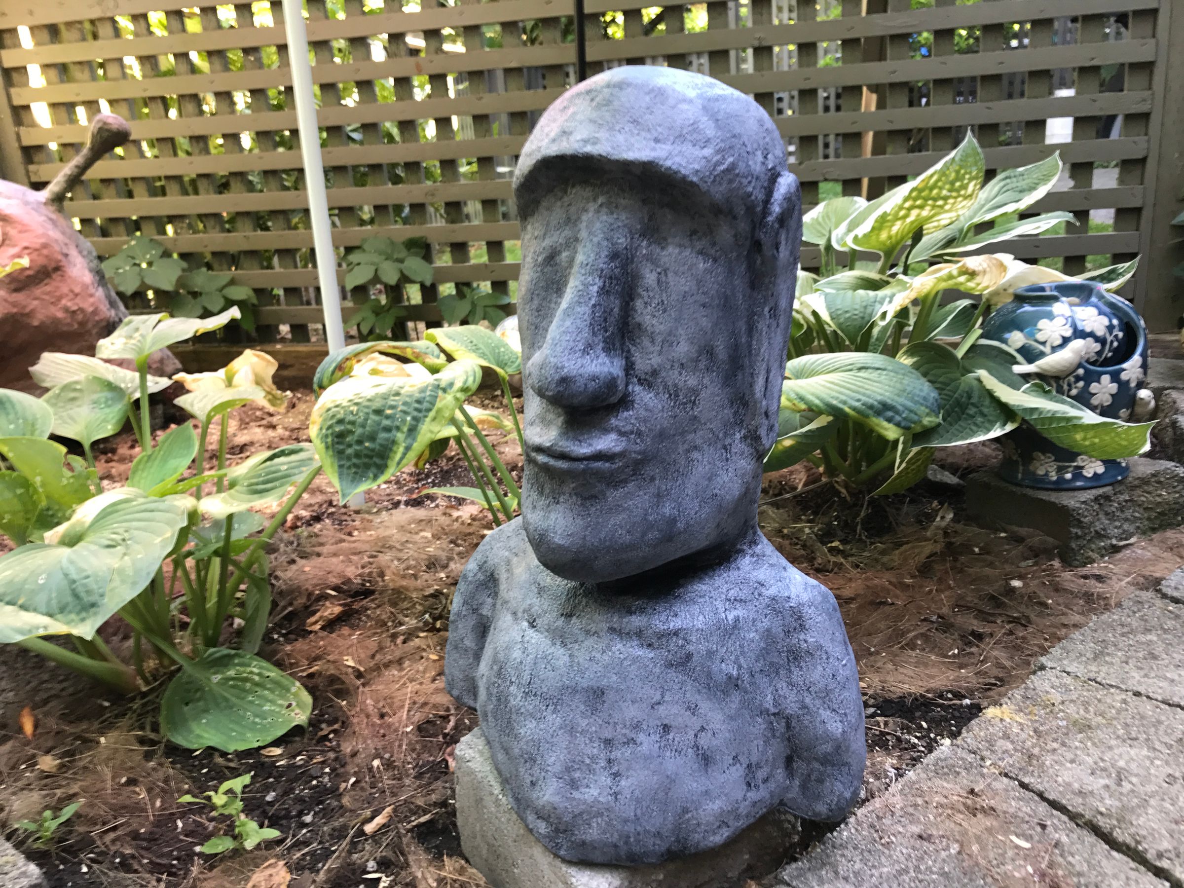 Outdoor Paper Mache Easter Island Head : 13 Steps (with Pictures ...