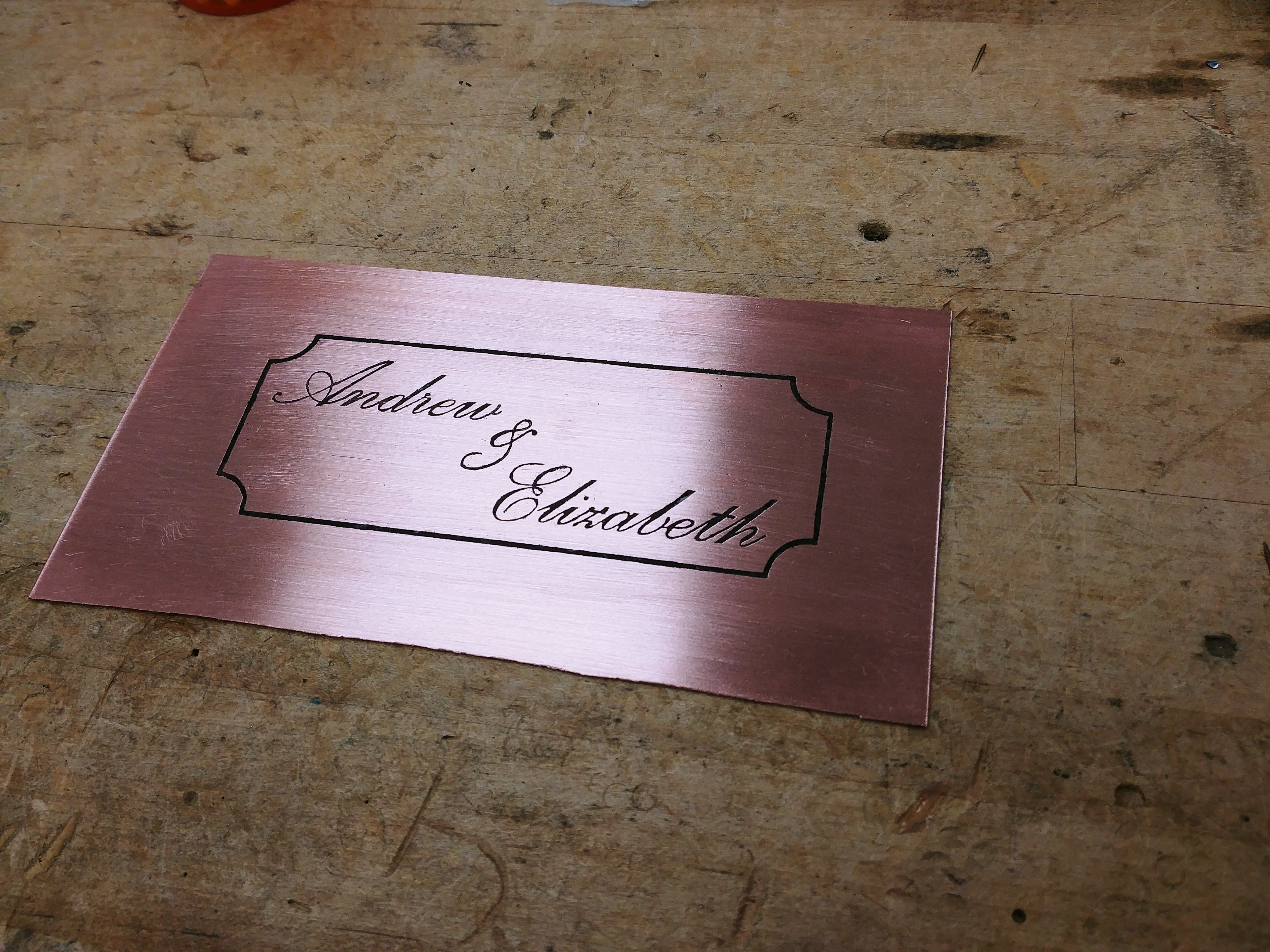 Slide Top Box With Copper Etched Plaque : 11 Steps (with Pictures ...