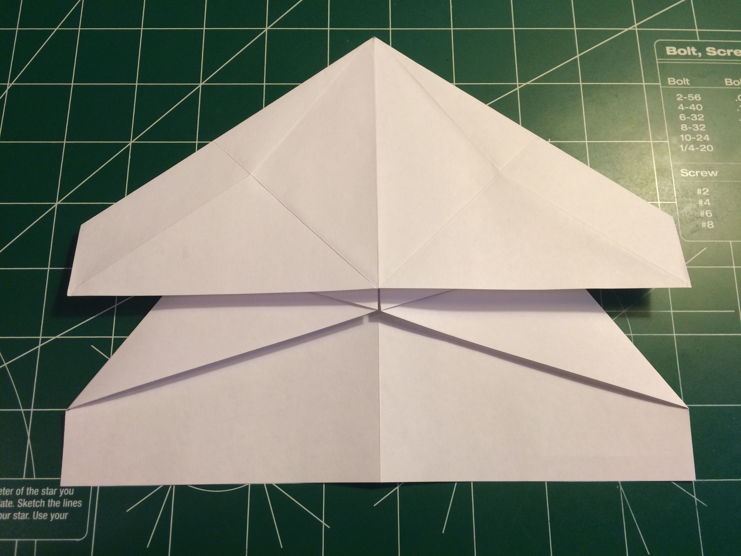 How to Make the TwinJet Paper Airplane : 9 Steps - Instructables