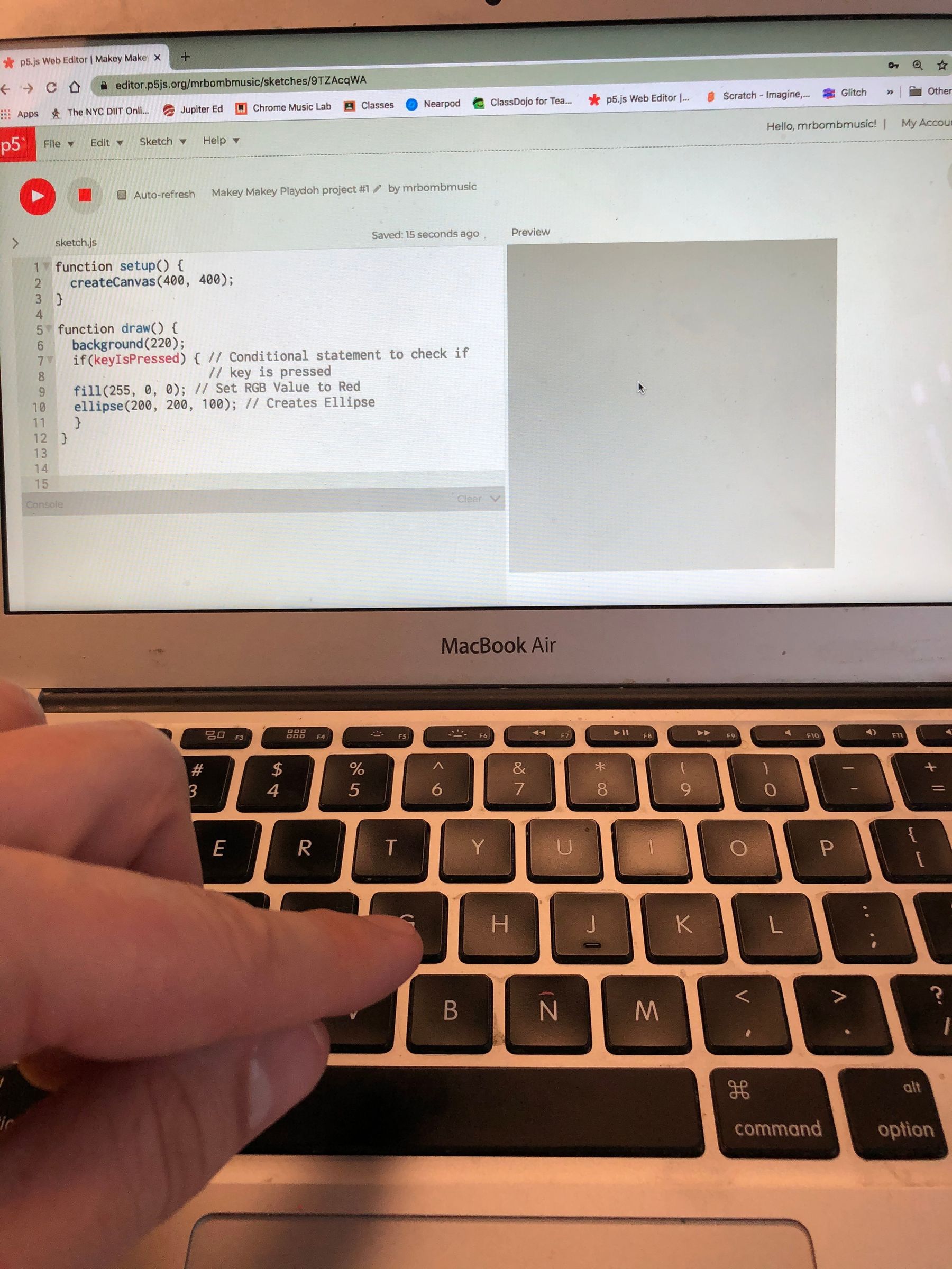 Coding Simple Playdoh Shapes W/ P5.js & Makey Makey : 7 Steps - Instructables