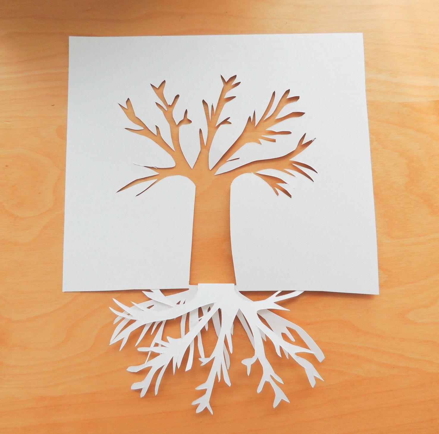 Papercut Tree Art : 6 Steps (with Pictures) - Instructables