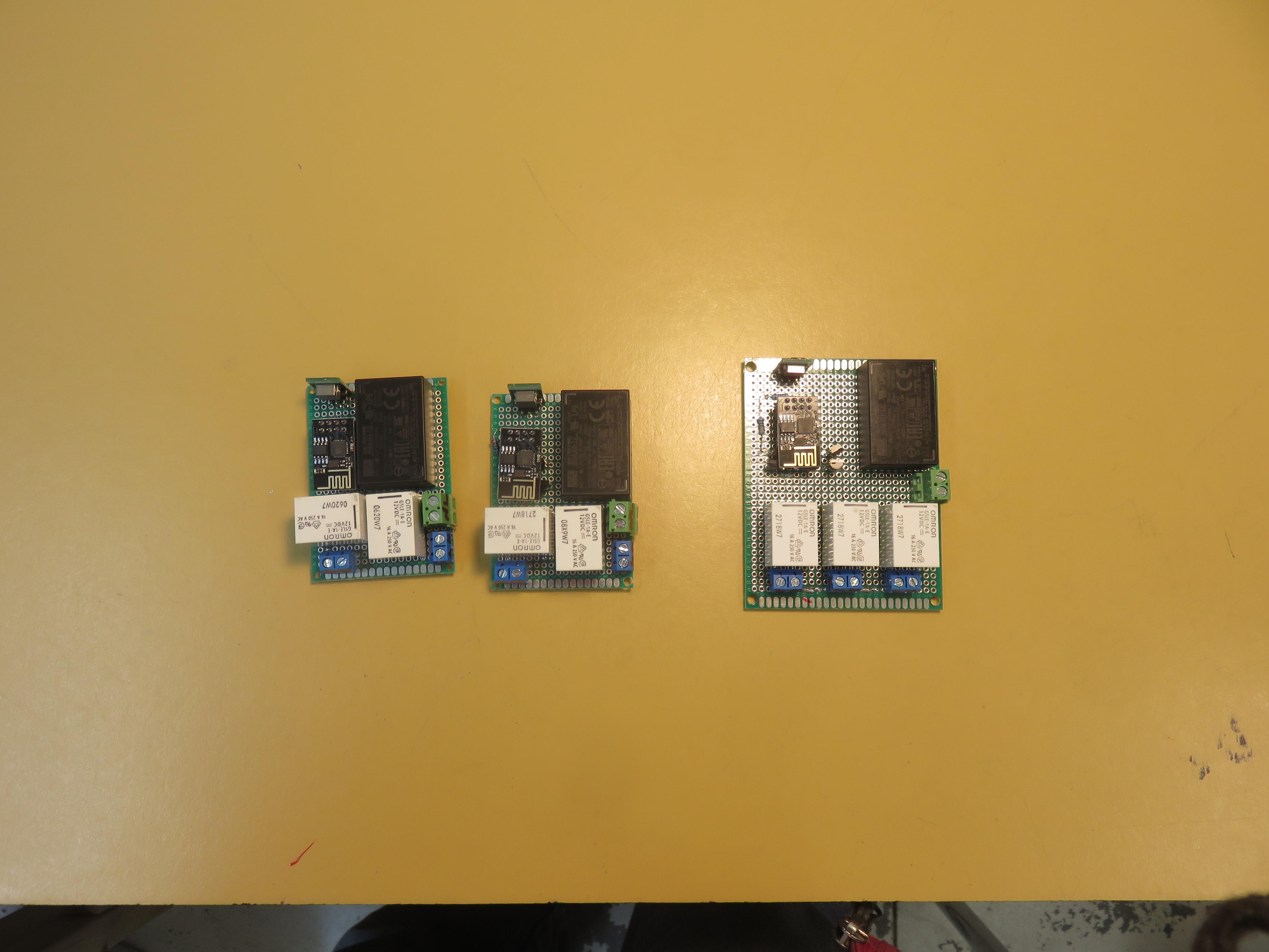 WiFi-controlled Power Switches Based on ESP8266-ESP01 and Managed Via ...