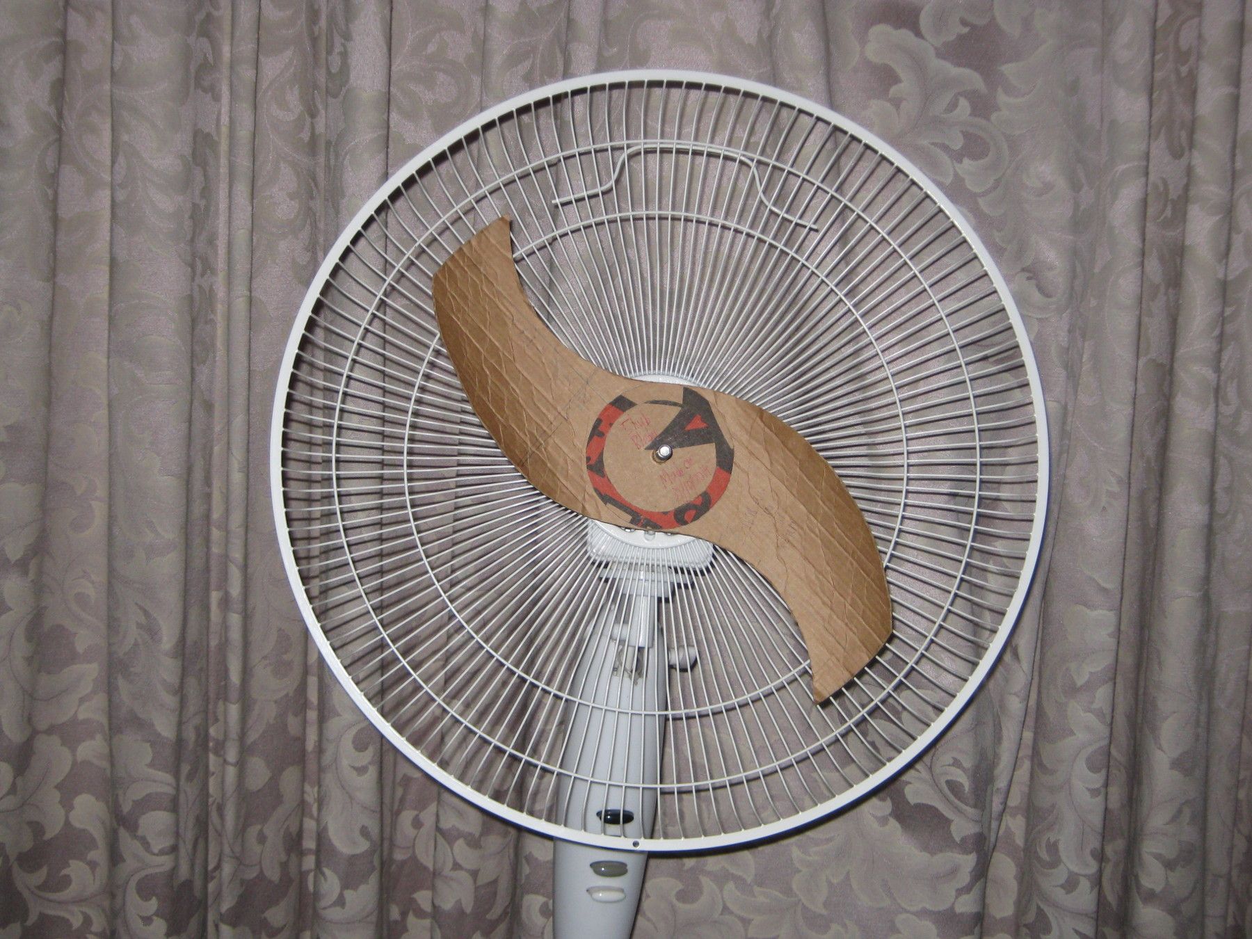 High Performance Cardboard Fan Blade : 14 Steps (with Pictures ...