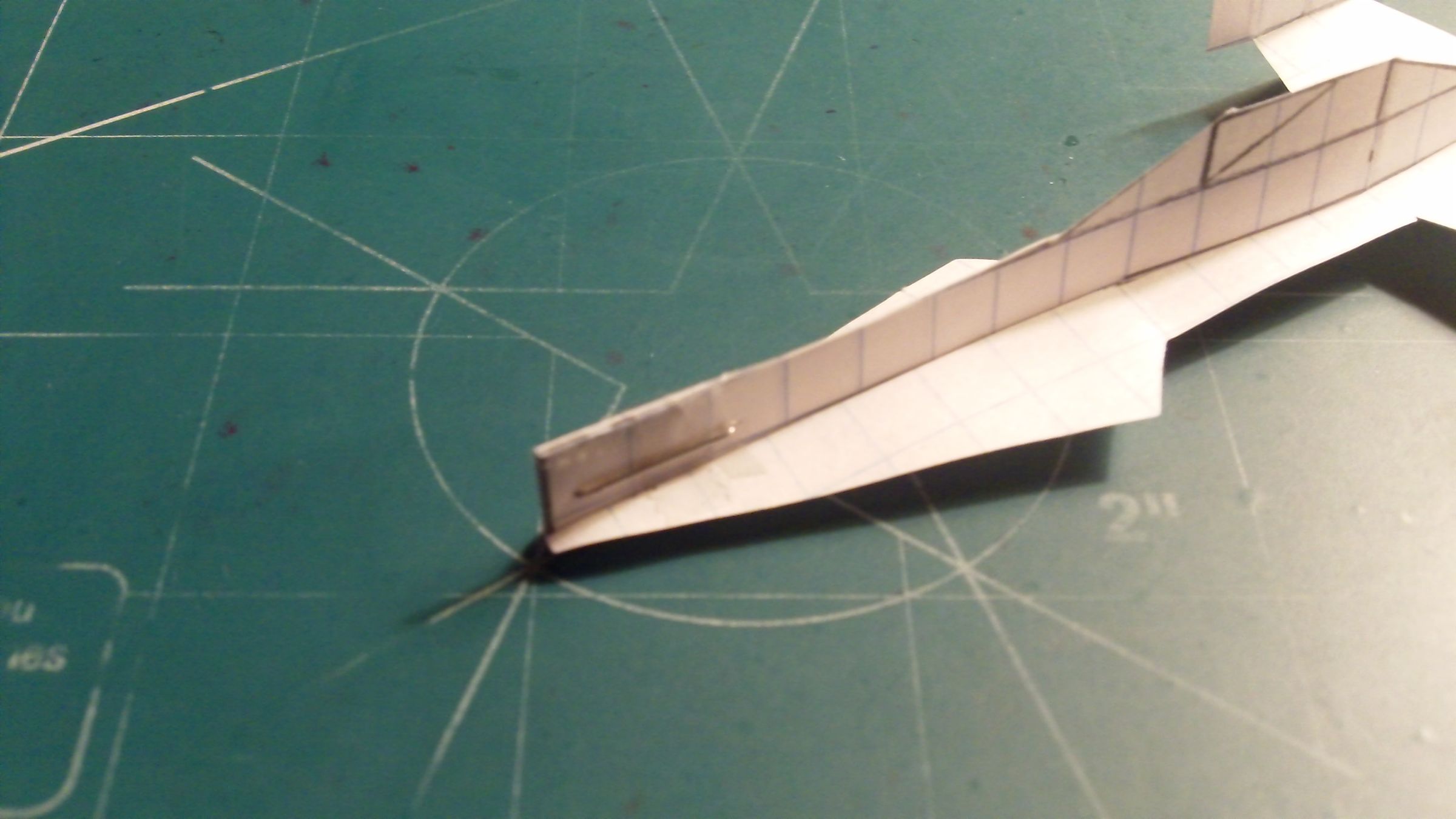 How to Make the Justice League Javelin-7 Paper Airplane : 6 Steps ...