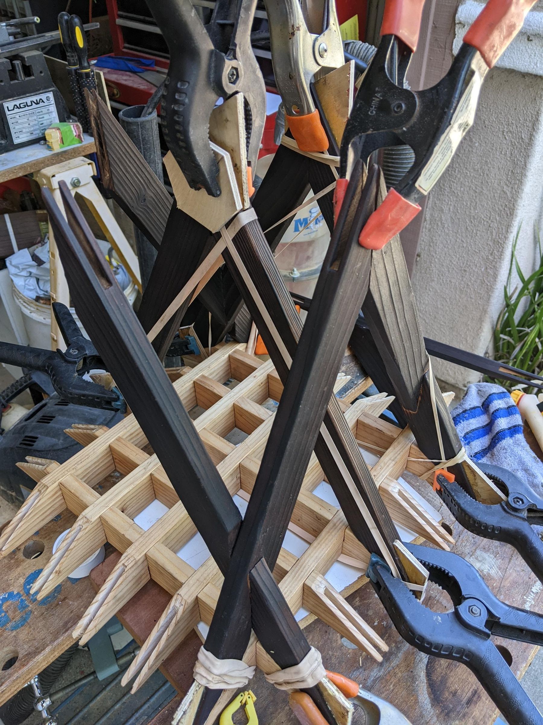 Waffle Table Made From a Single 2x4 : 9 Steps (with Pictures ...