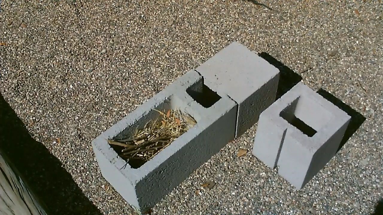 The (3 Block) Rocket Stove! - Concrete Rocket Stove - (and Smoker Too ...