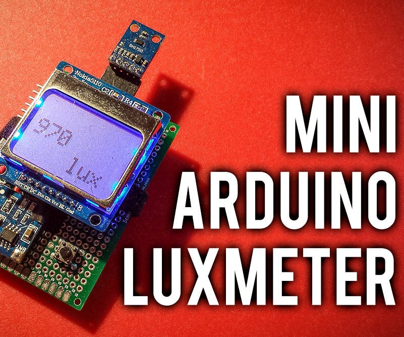 Mini Arduino Lux Meter 6 Steps With Pictures Instructables