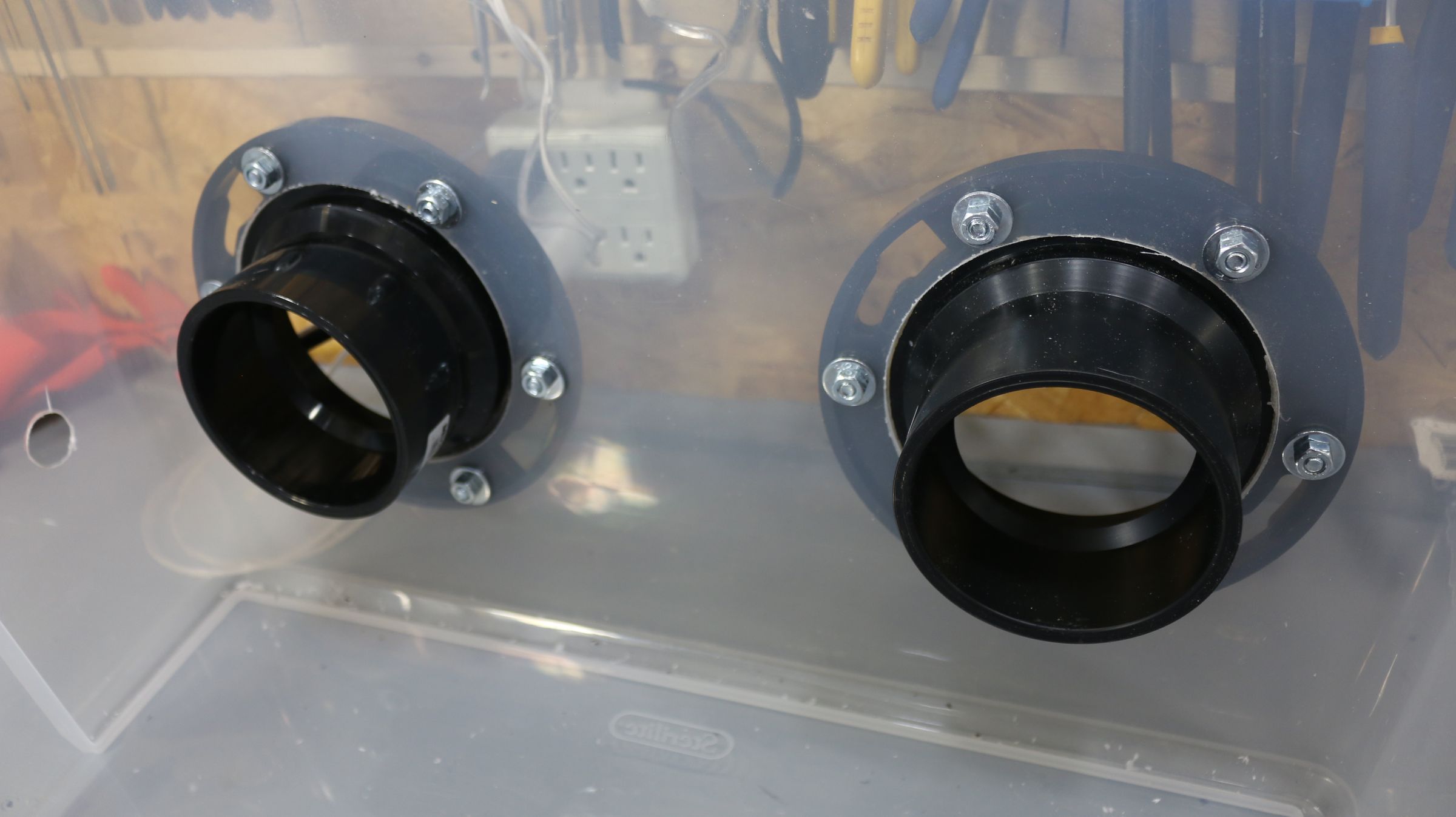 DIY Sandblasting Cabinet and Etching Glass : 4 Steps (with Pictures ...