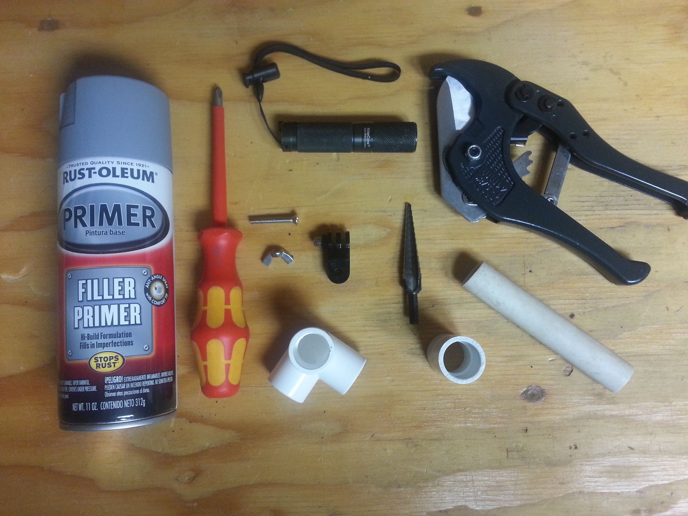 Heat-molded GoPro PVC Mount System : 4 Steps - Instructables