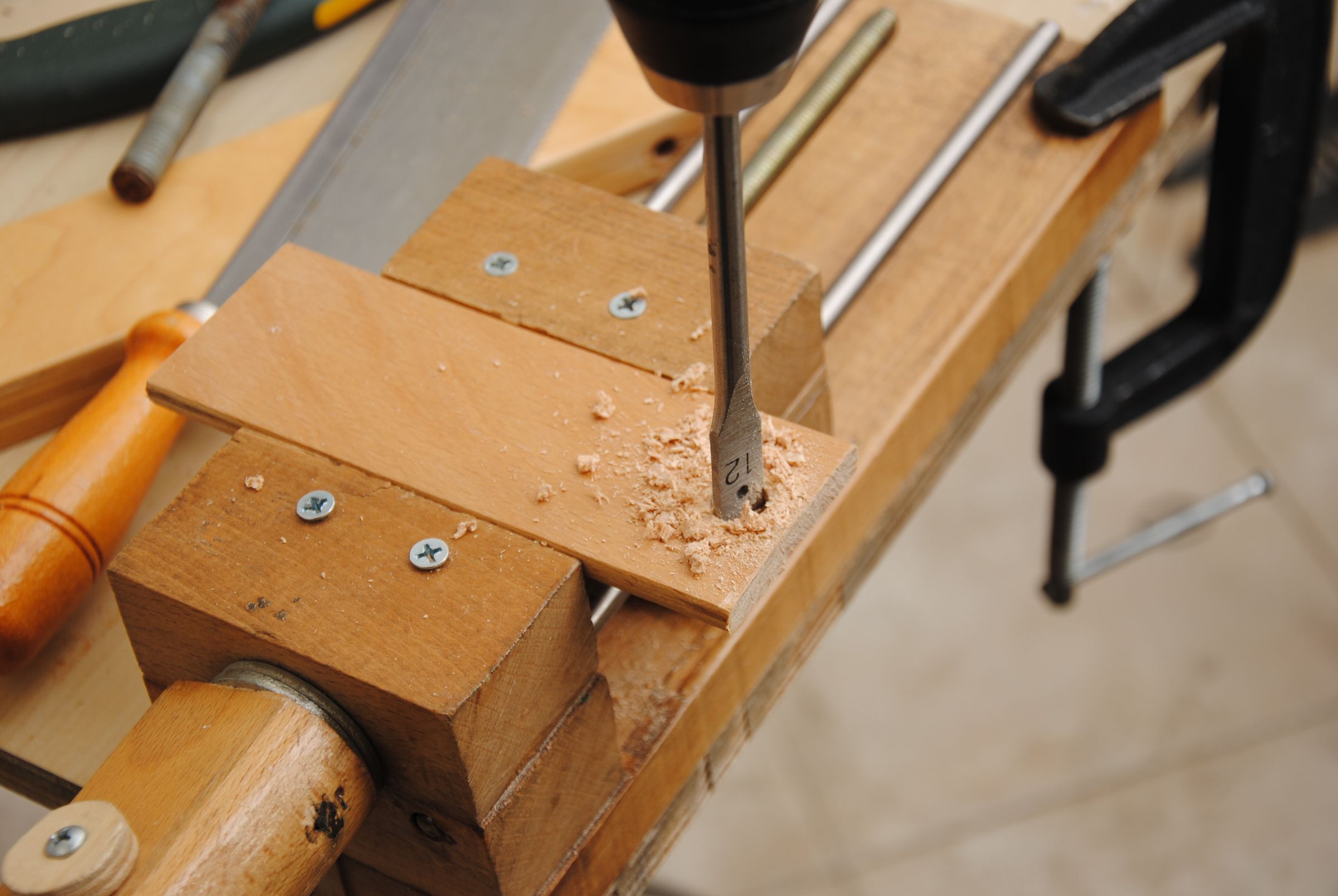 Build Your Own Drill Press for FREE! : 12 Steps (with Pictures ...