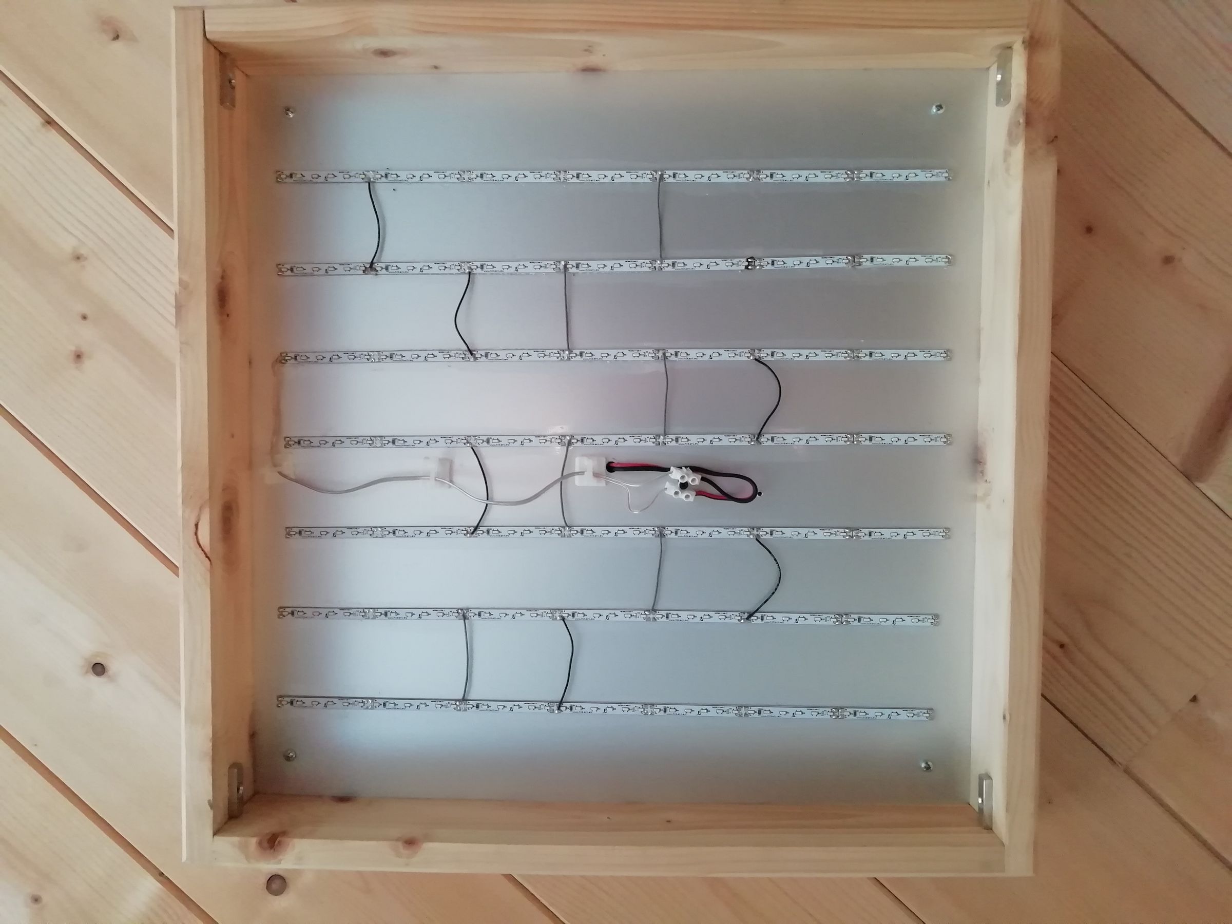 Wooden LED Panels and Touch Buttons for House Lighting System : 9 Steps ...